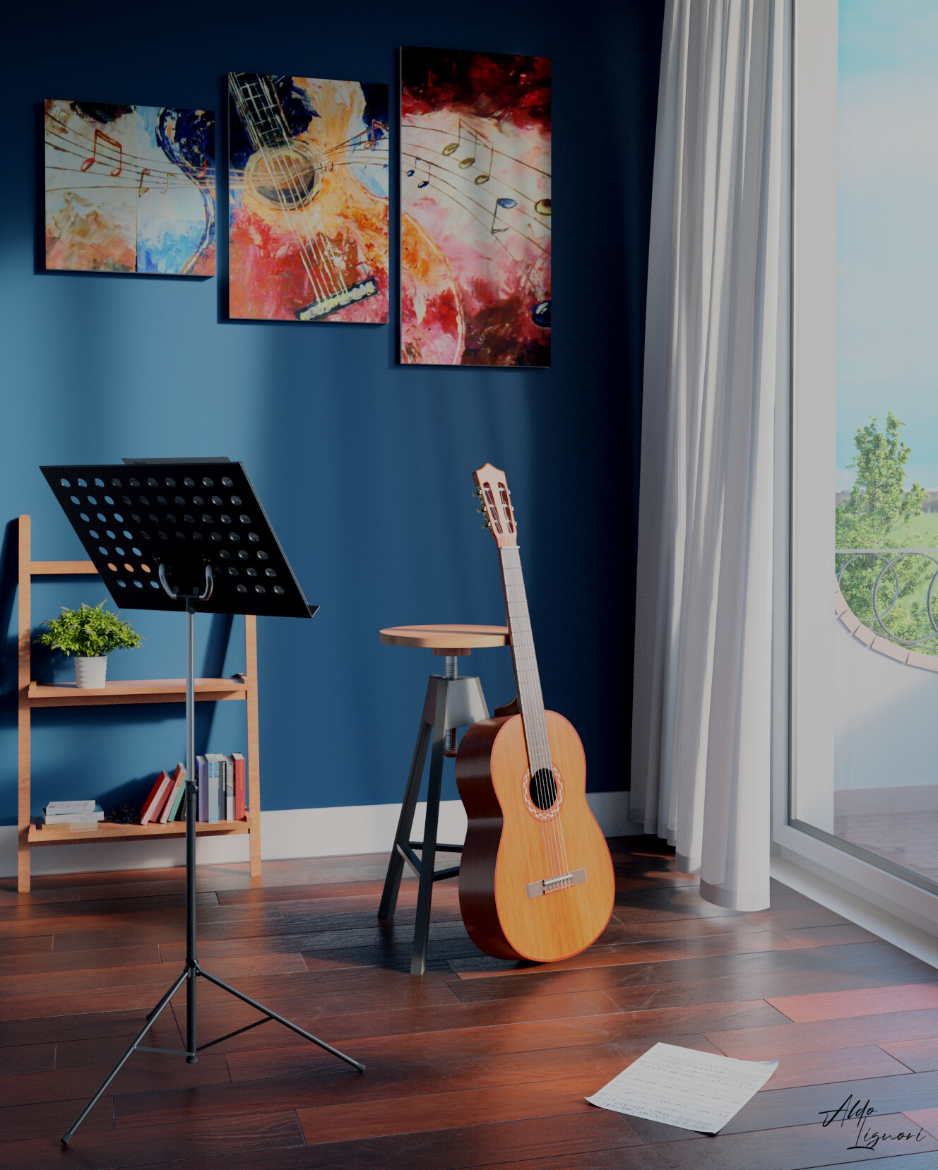 ArtStation - Music Room