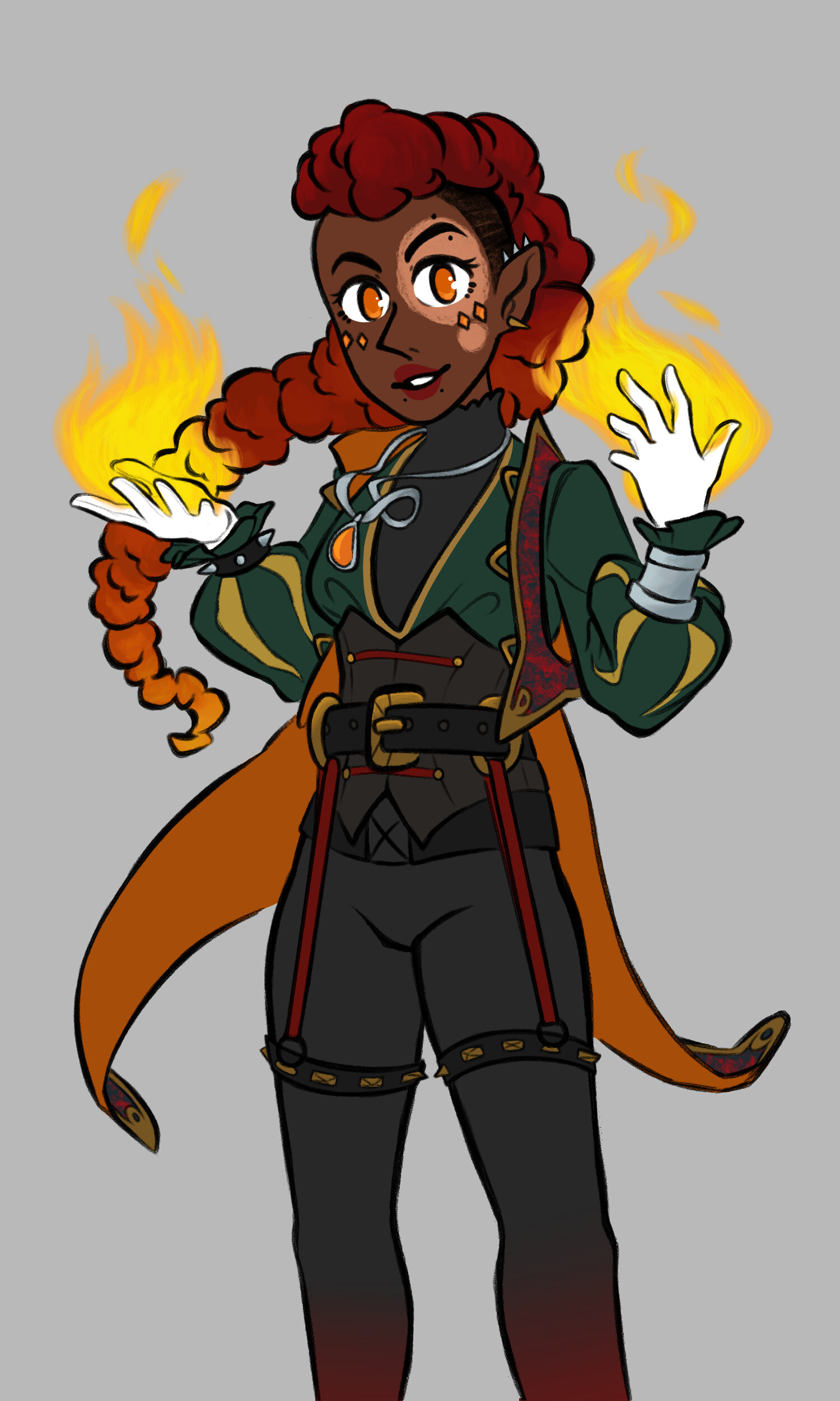 ArtStation - Lady Flame