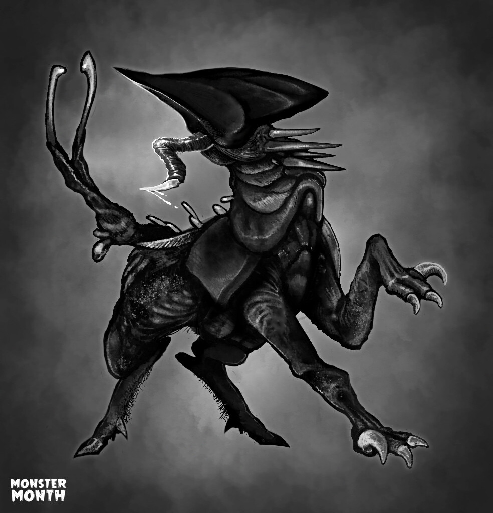 ArtStation - MONSTERMONTH No.9 - Apex Predator
