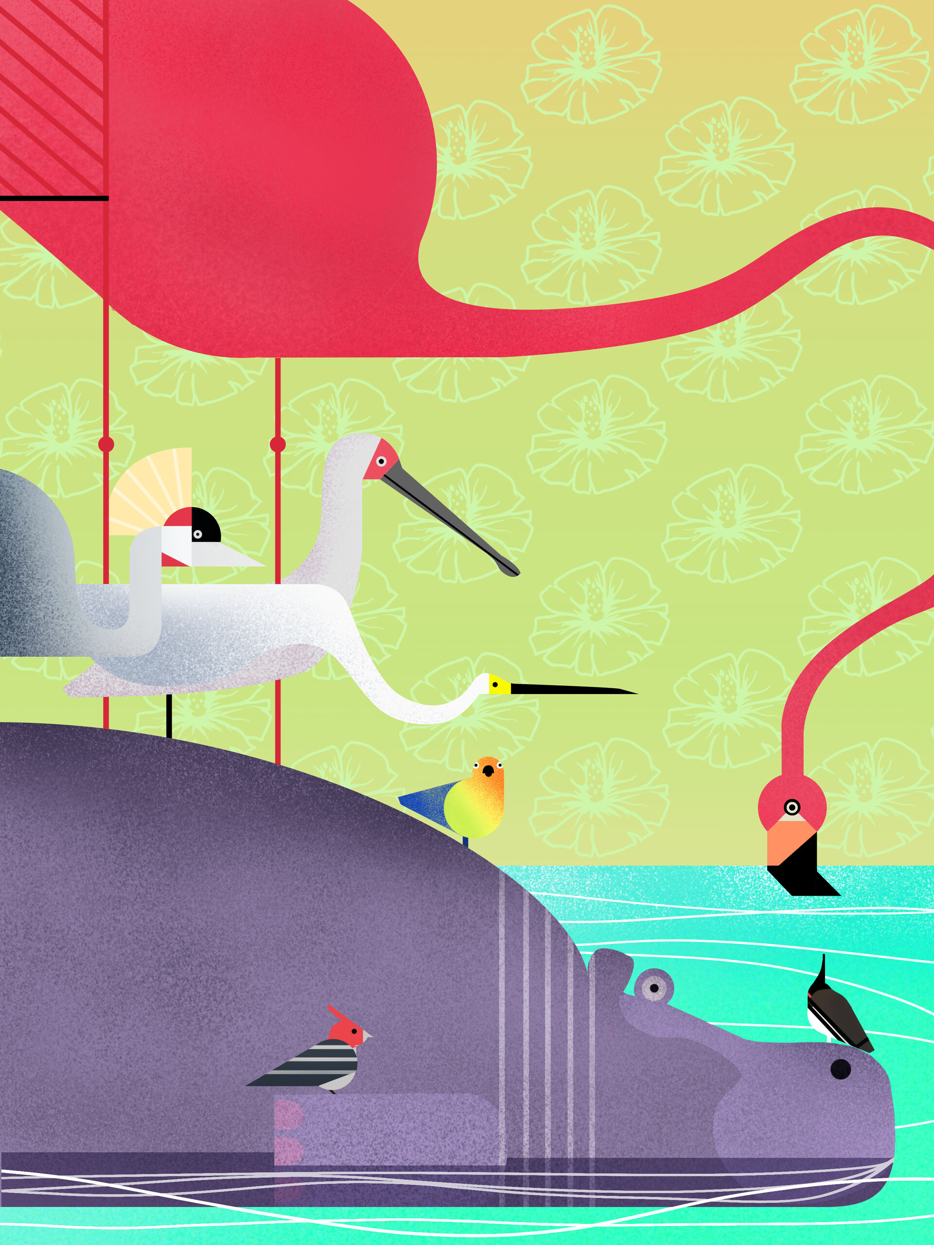 ArtStation - Zoo poster