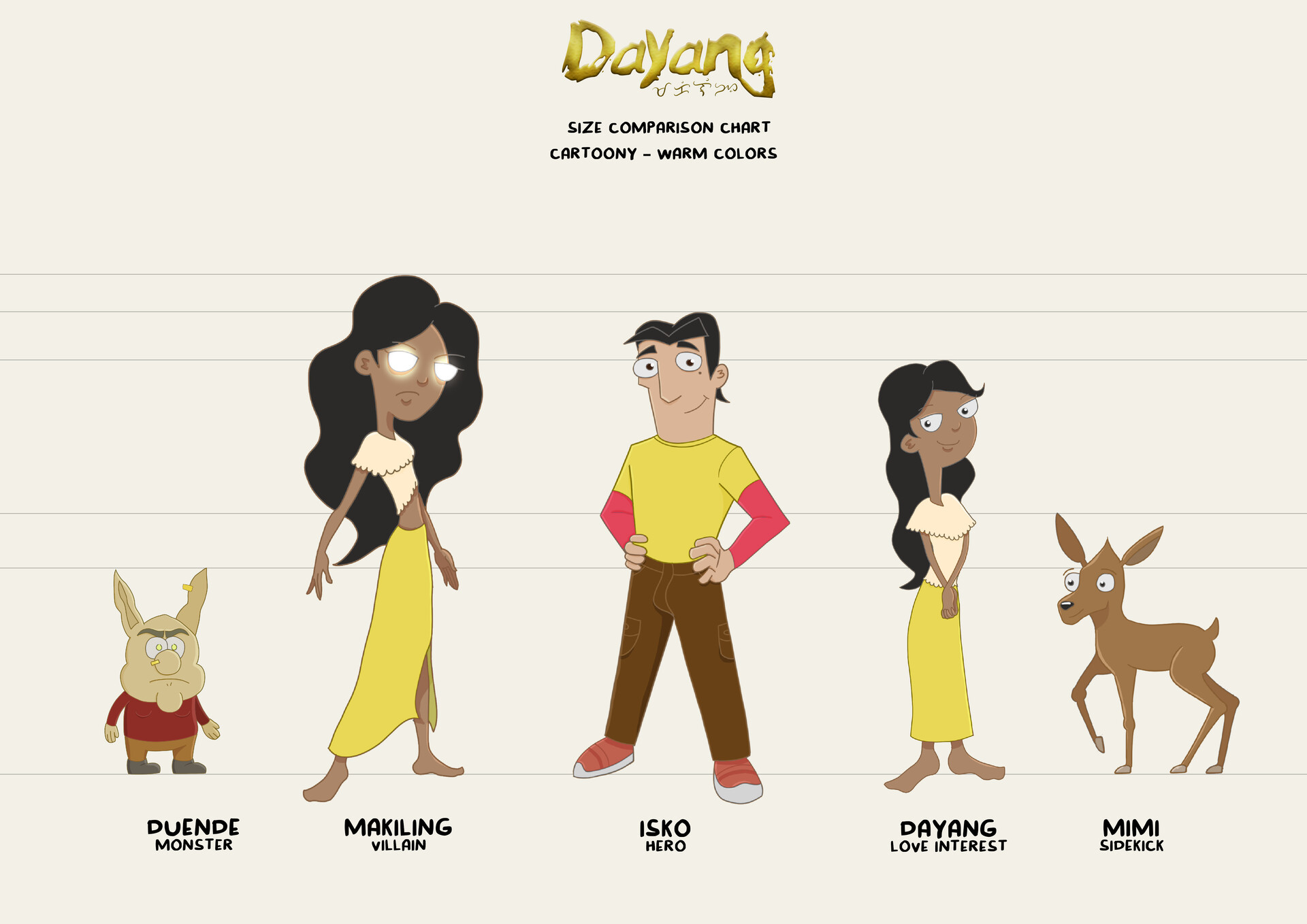 ArtStation - Dayang: A Maria Makiling Story (Cartoony)
