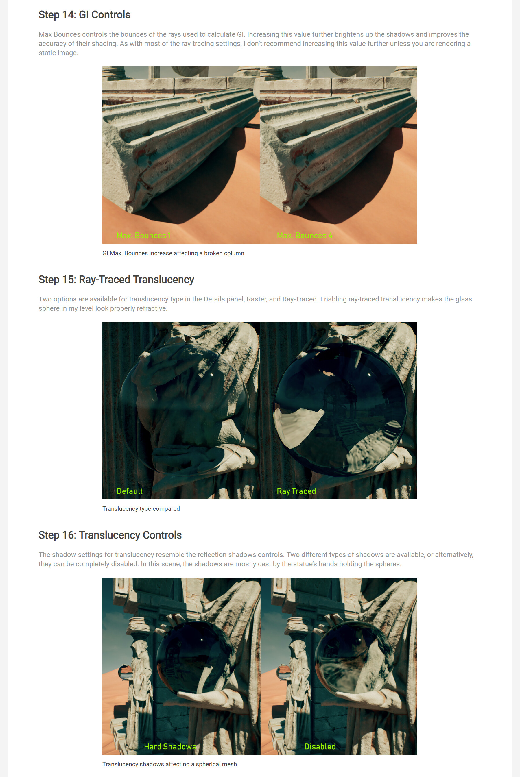 Michelangelo Cellini - 80.lv Article - Introduction to Ray-Tracing in Unreal Engine