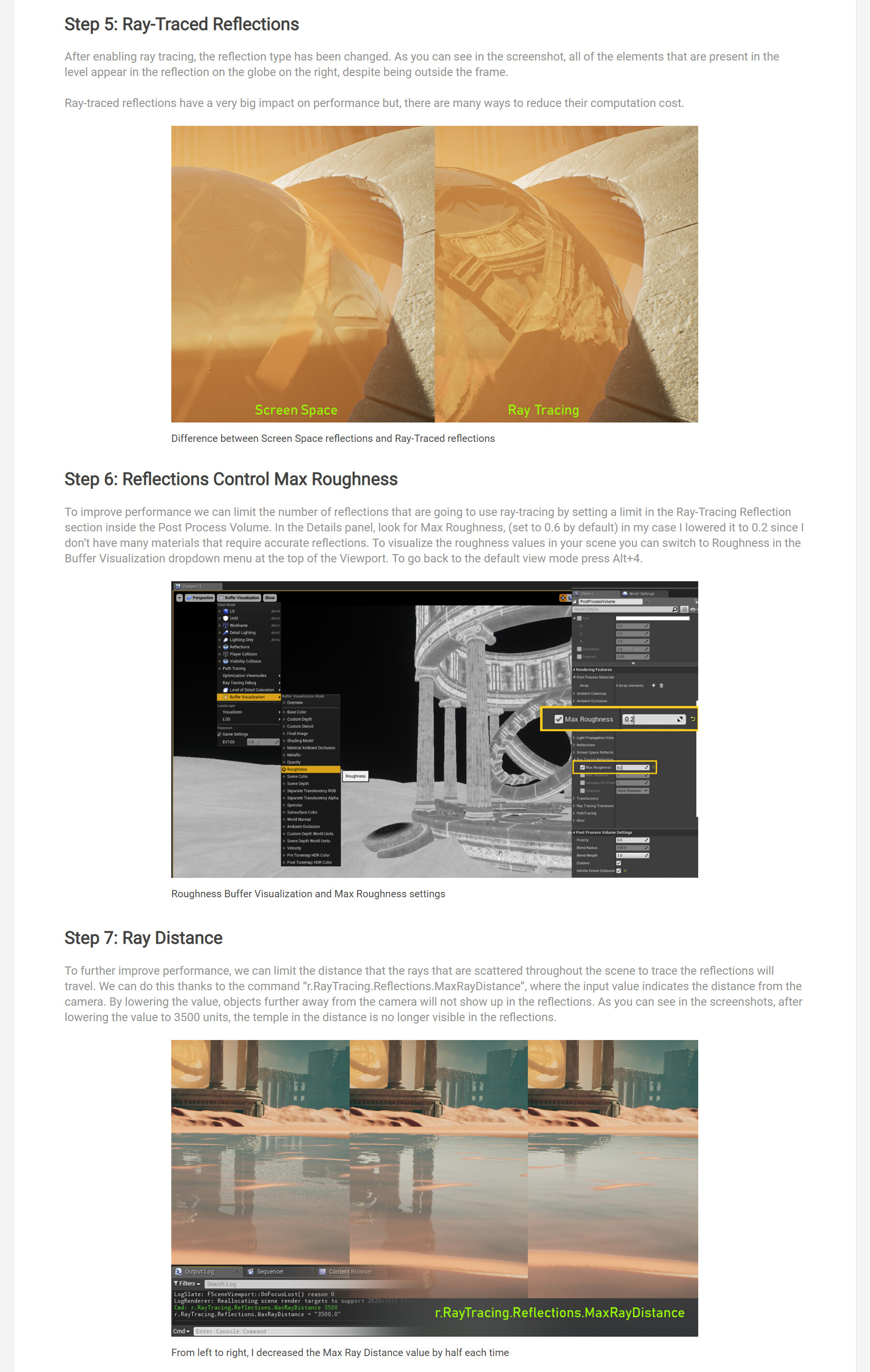 Michelangelo Cellini - 80.lv Article - Introduction to Ray-Tracing in Unreal Engine