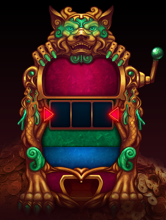 ArtStation - Slot Machine, Daria Sheremet