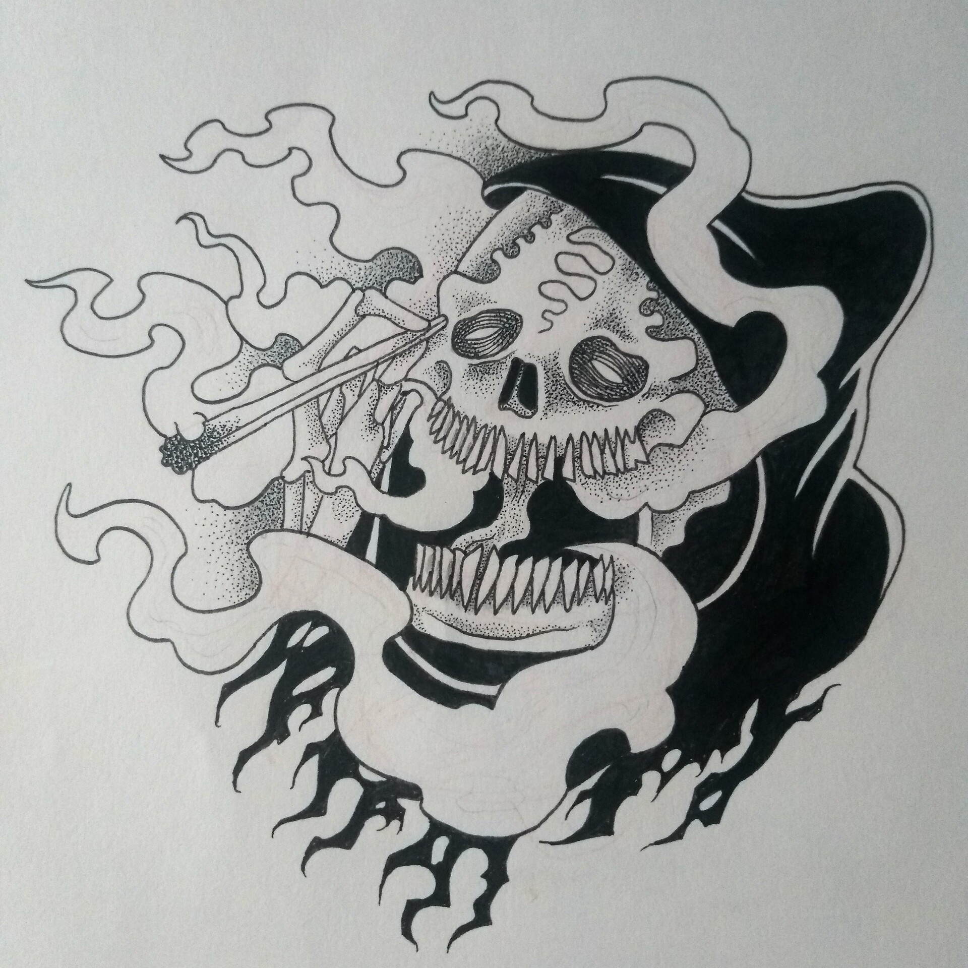 ArtStation - Smoking Reaper