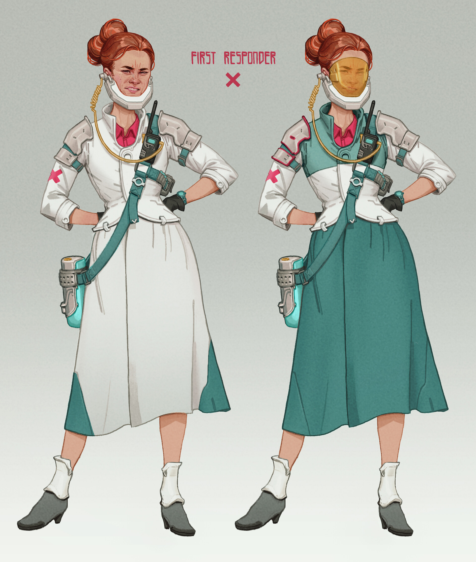 ArtStation - First Responder - Sketch