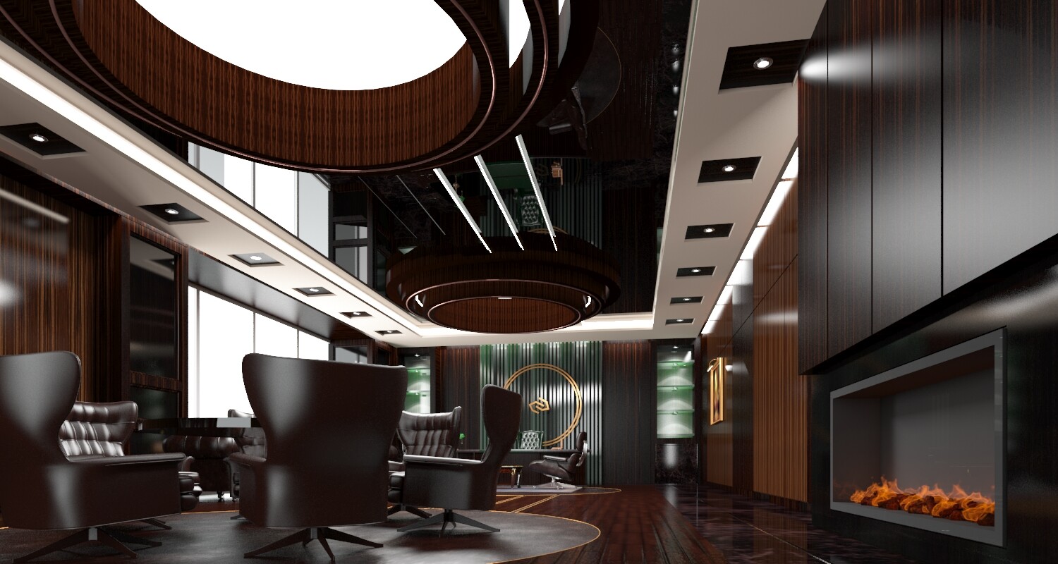 Soran Saad - Bank office Interior Design