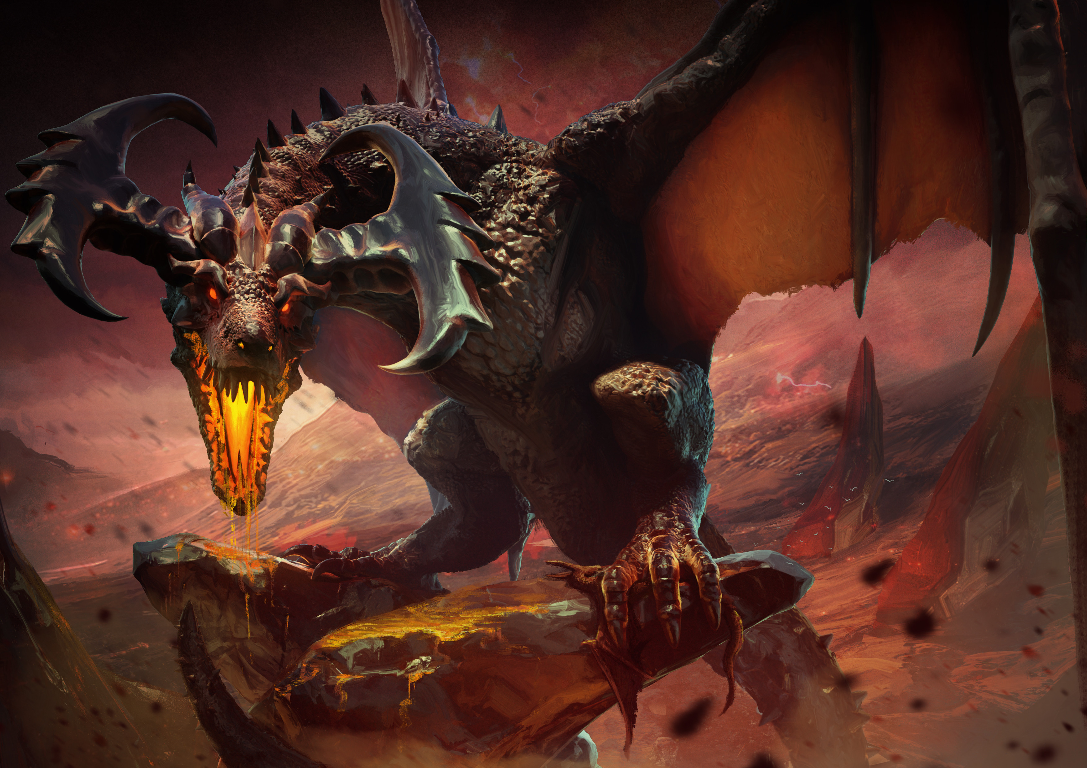 Elder Dragon Concept Art