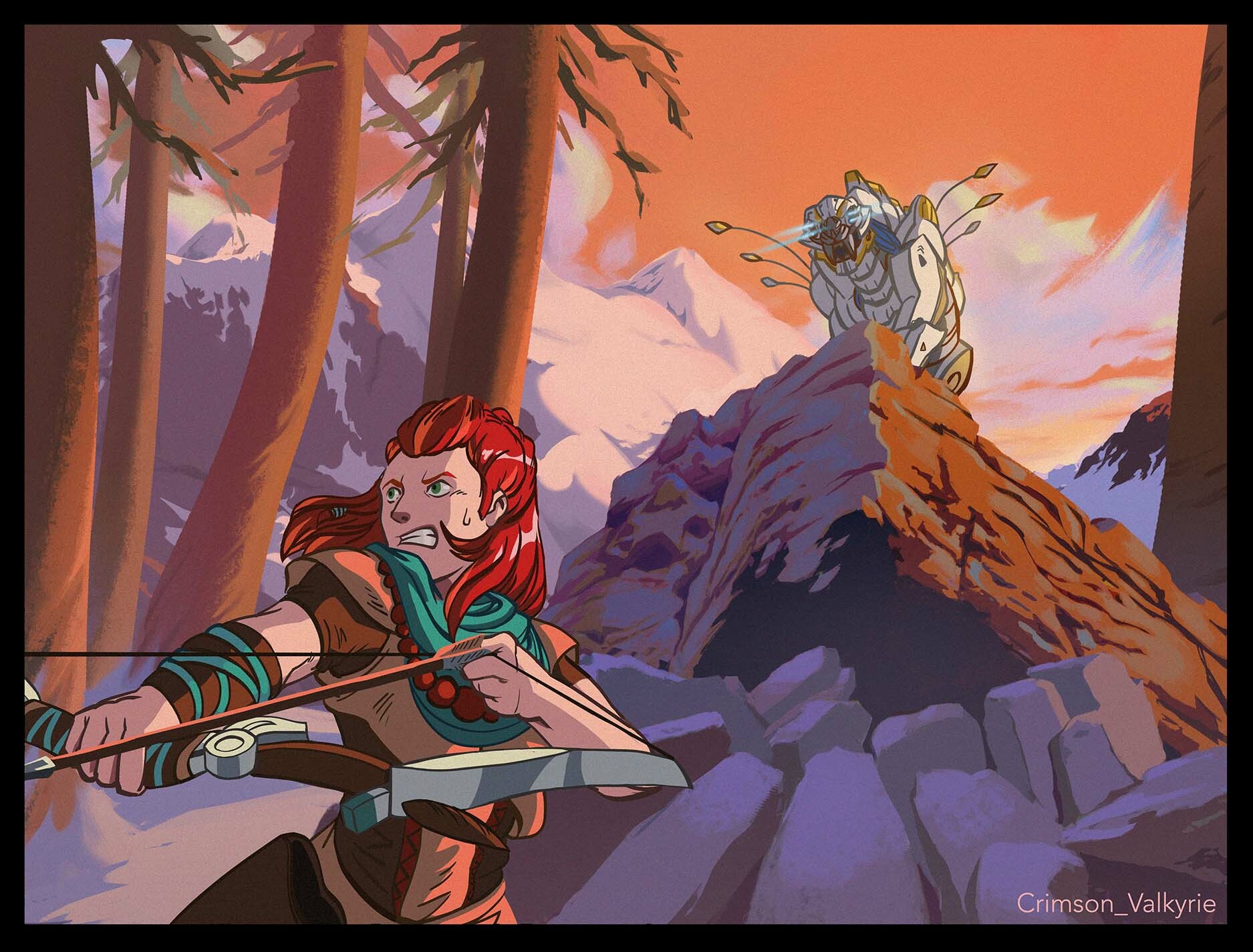 ArtStation - FOCUS: HZD charity zine