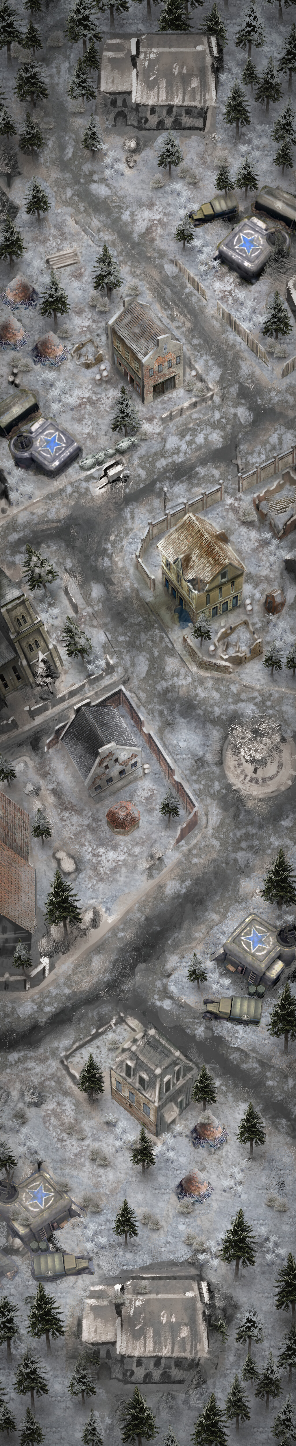 ArtStation - Siege: WW2 maps