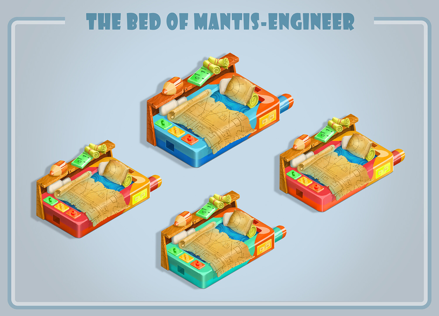 ArtStation - MANTIS-ENGINEER | PROPS AND CHARACTER