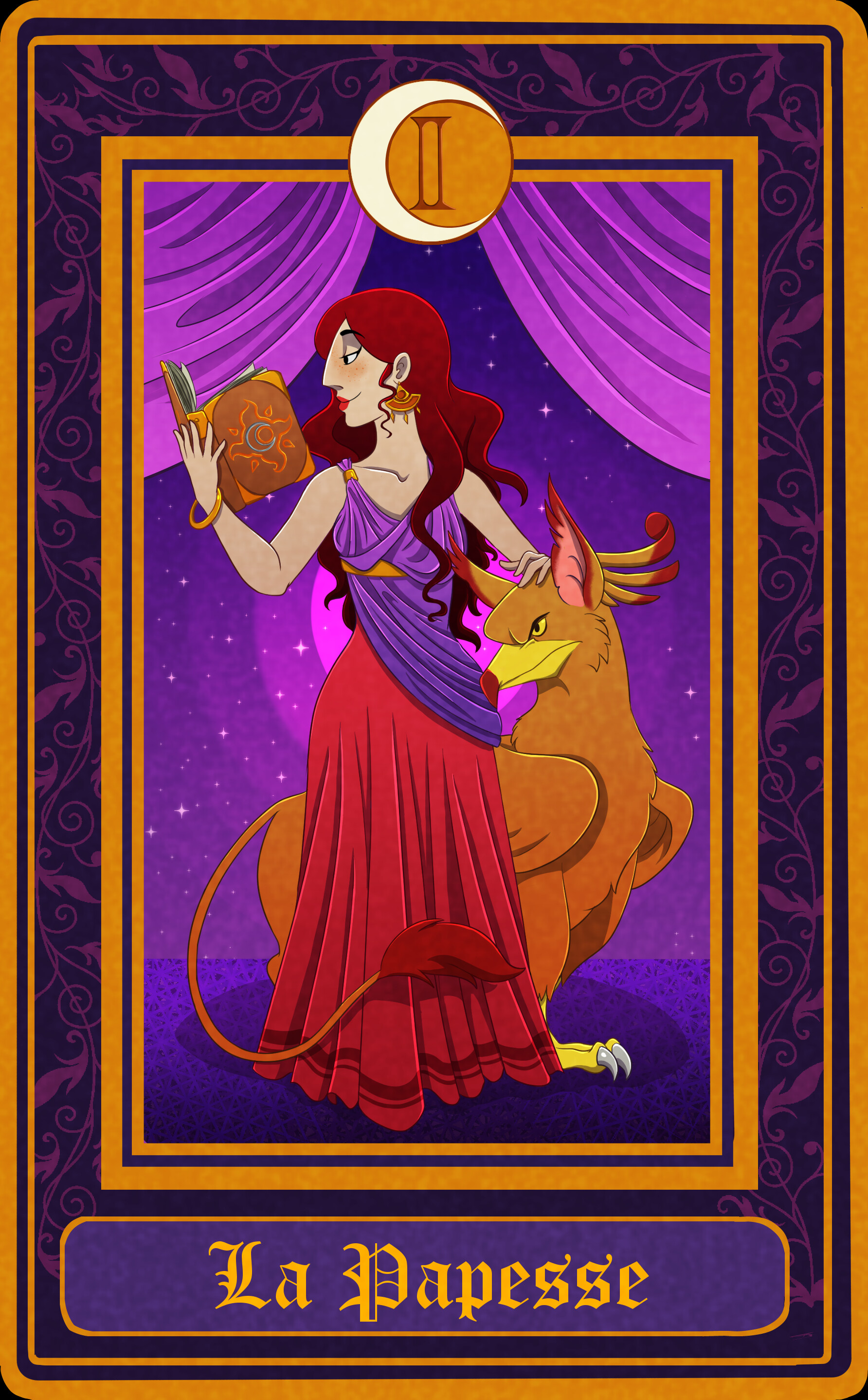 ArtStation - OC inspired Tarot Cards