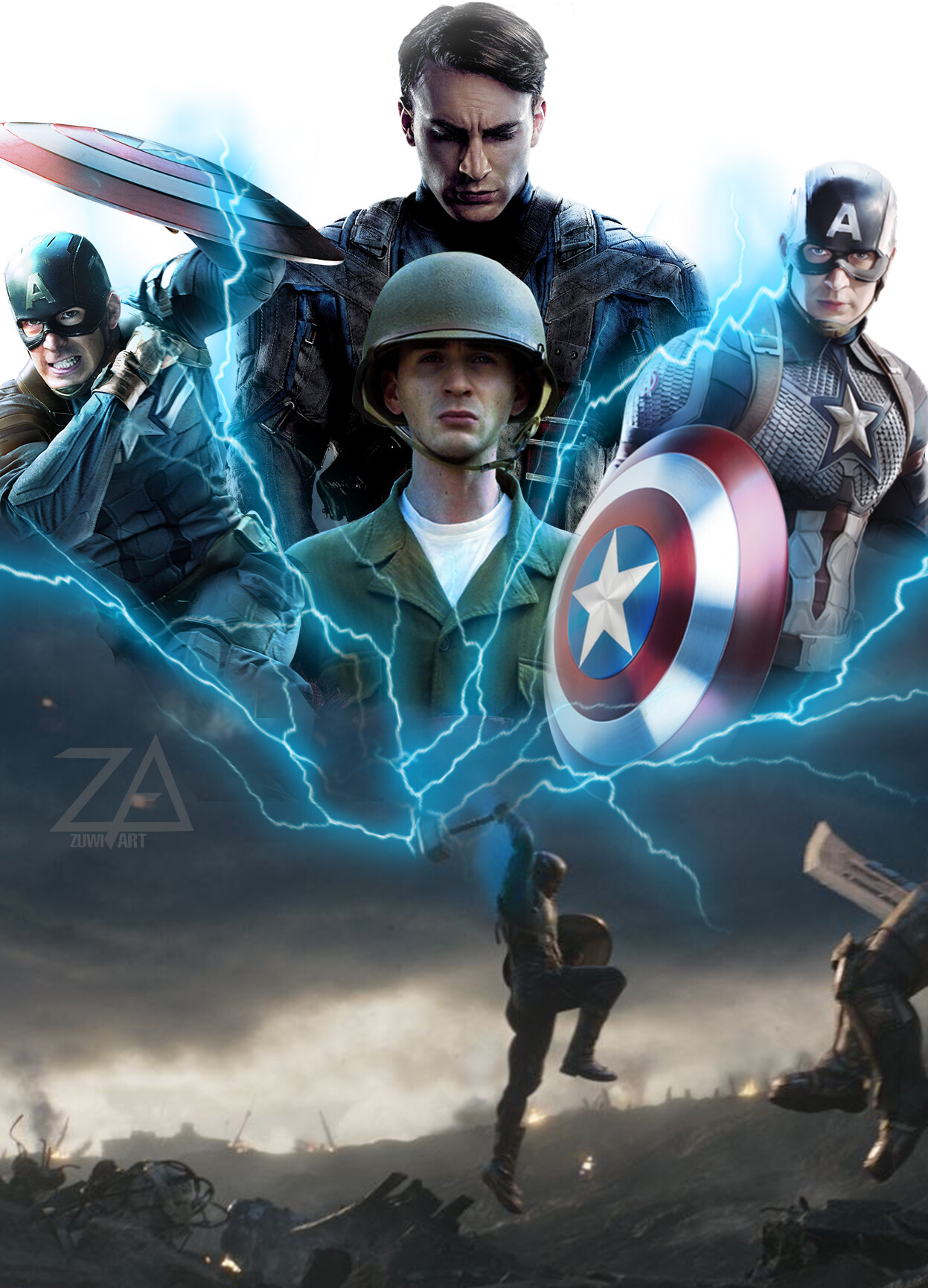 Captain America 2 Poster Official
