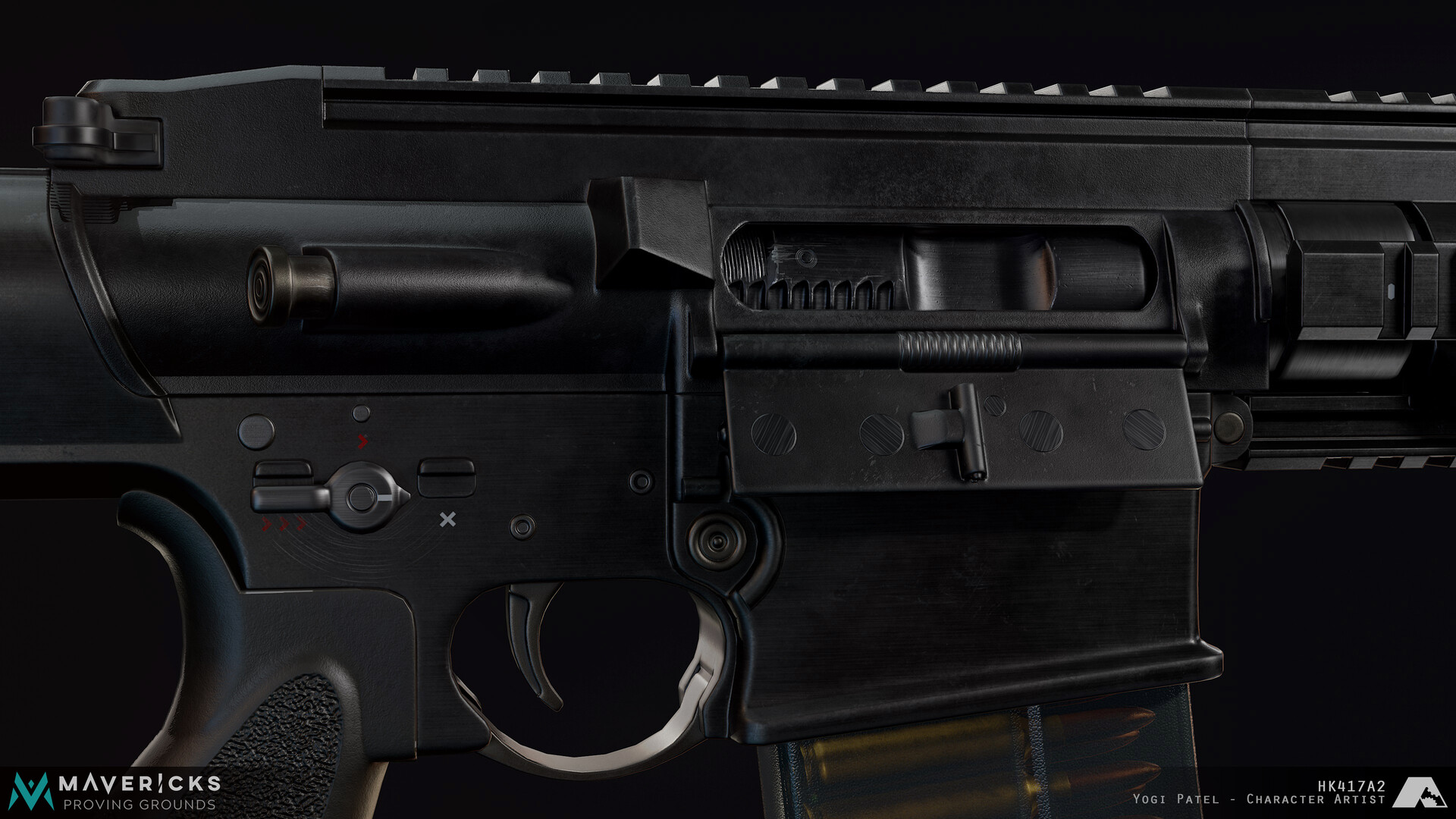 hk417a2 black