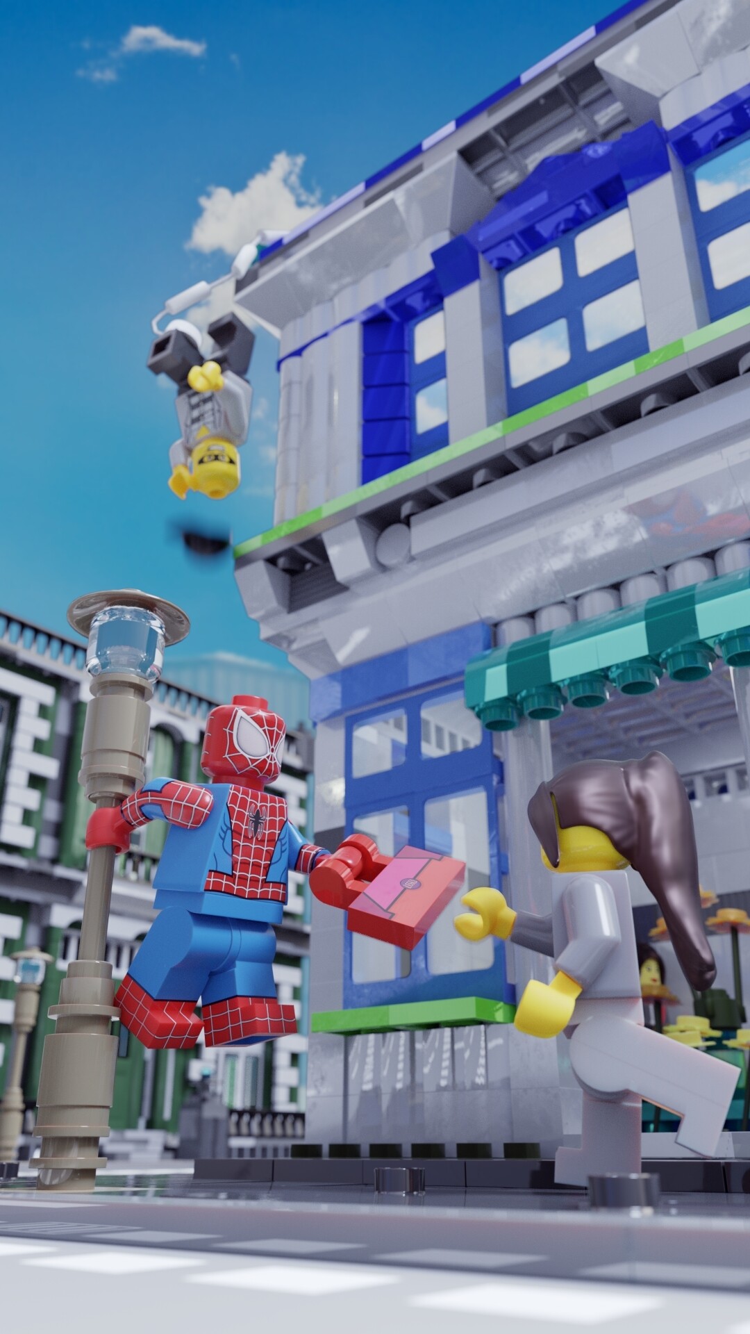 ArtStation - Lego Spider-man