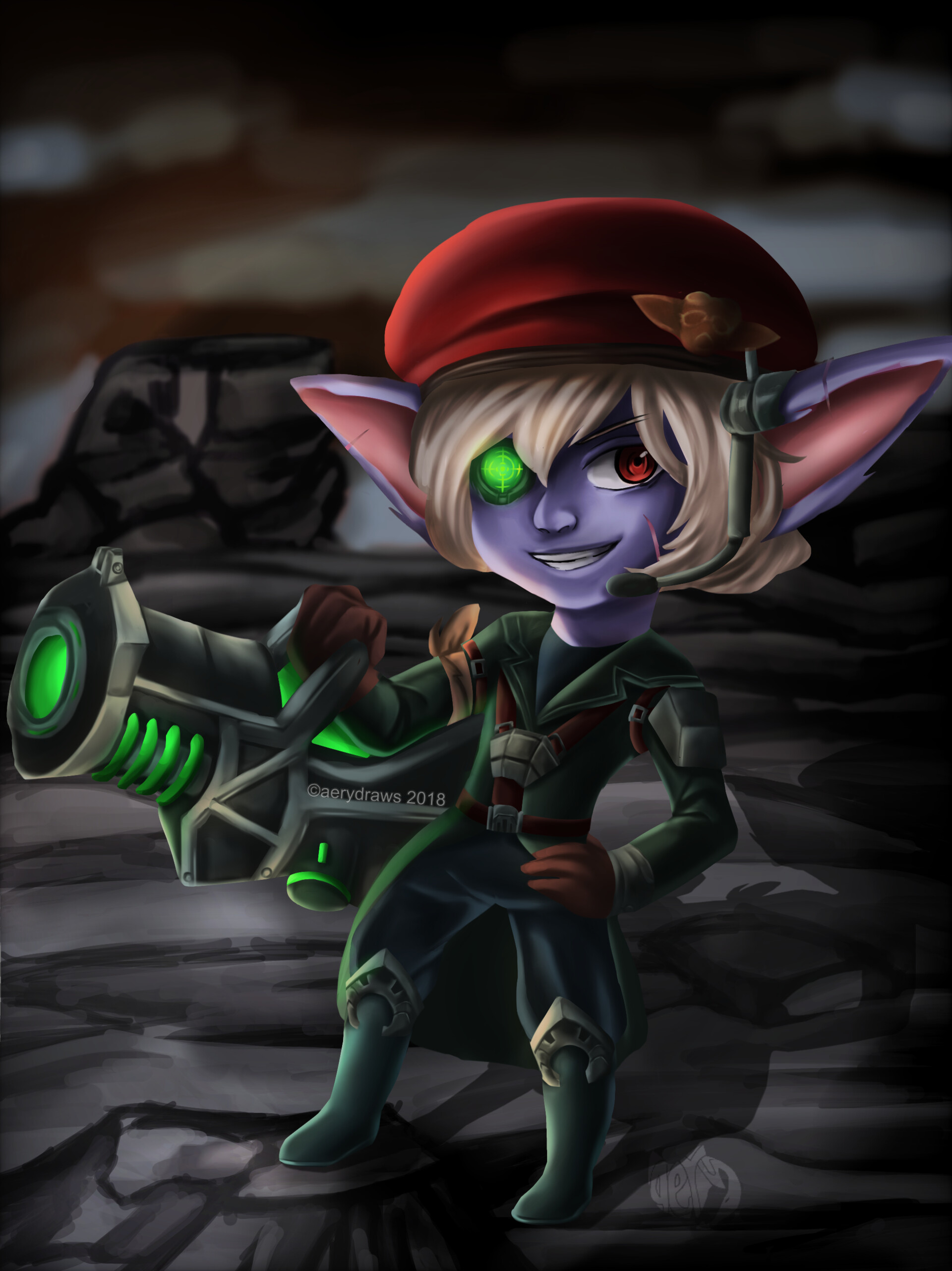 ArtStation - Omega Squad Tristana
