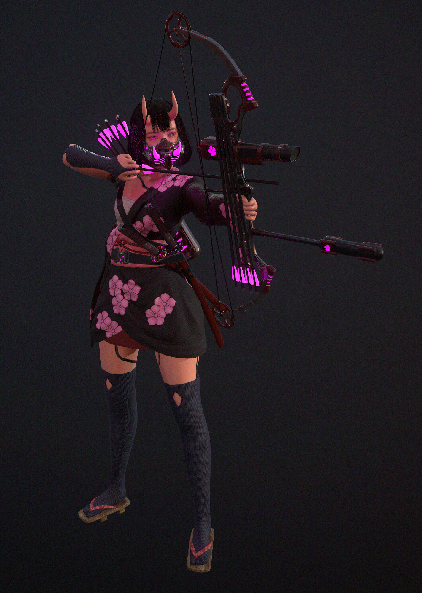 ArtStation - ZOE - Demon Cyborg