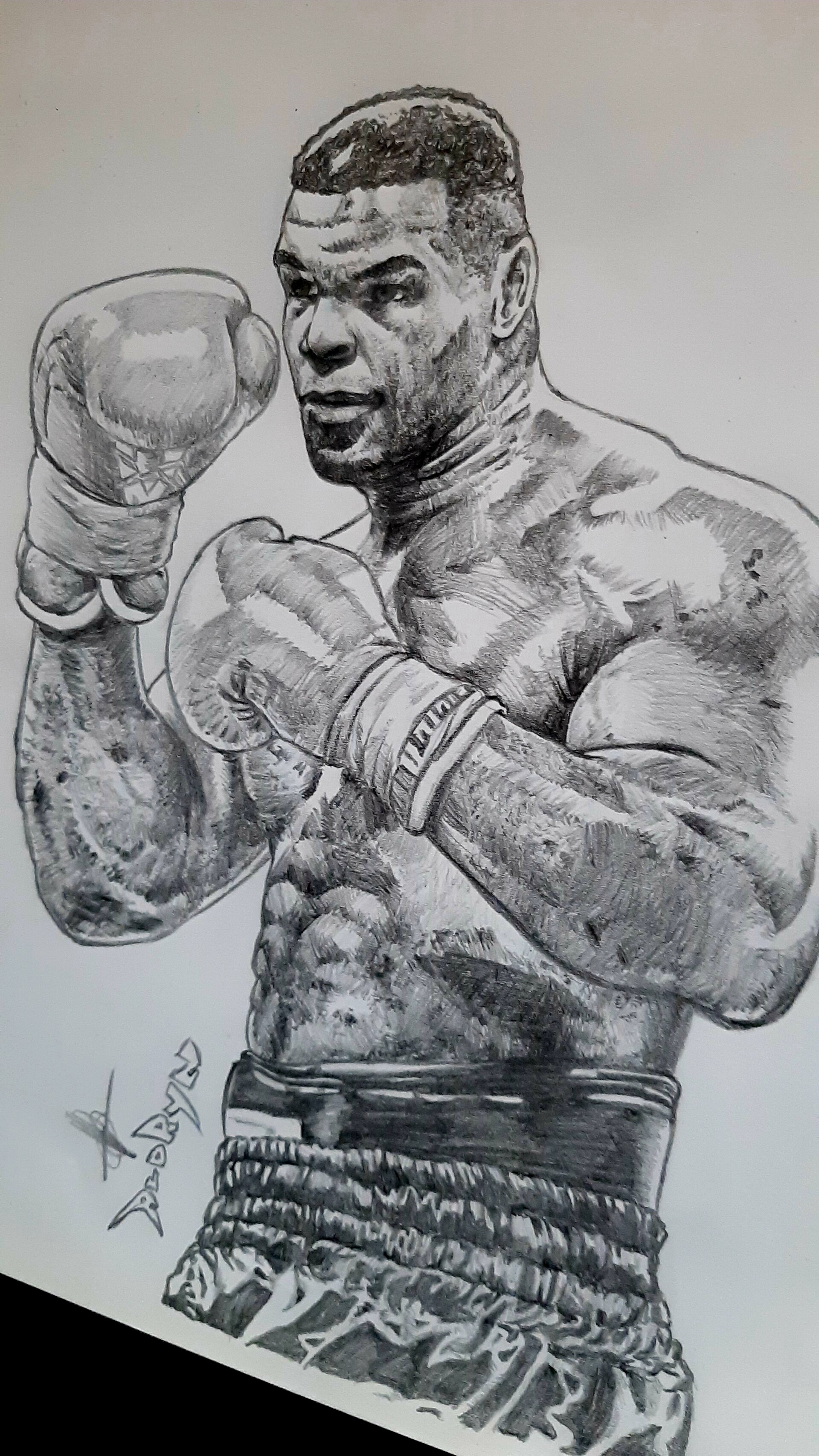 ArtStation - IRON Mike Tyson fan art