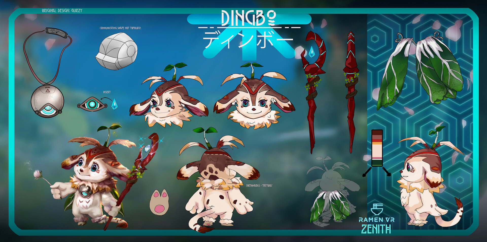 Franco Reno Deguzman - Dingbo - Mascot Character Design