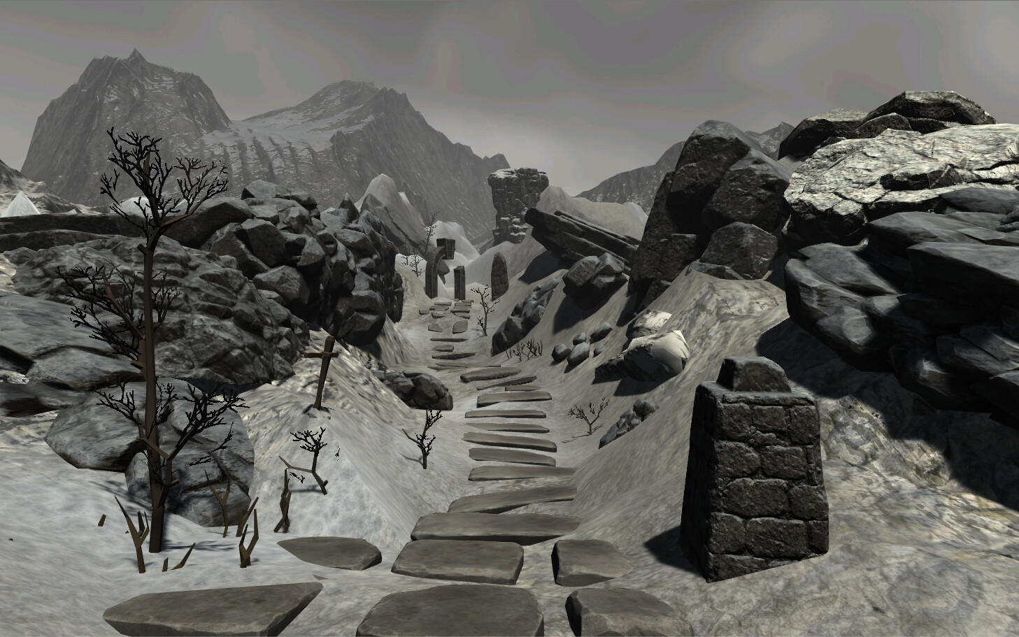 ArtStation - Mountain Pass