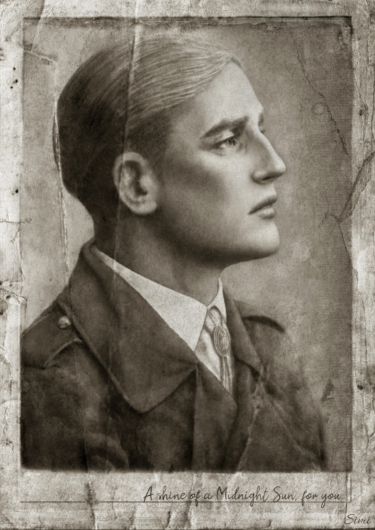 ArtStation - The Midnight Sun, Commander Erwin Smith.