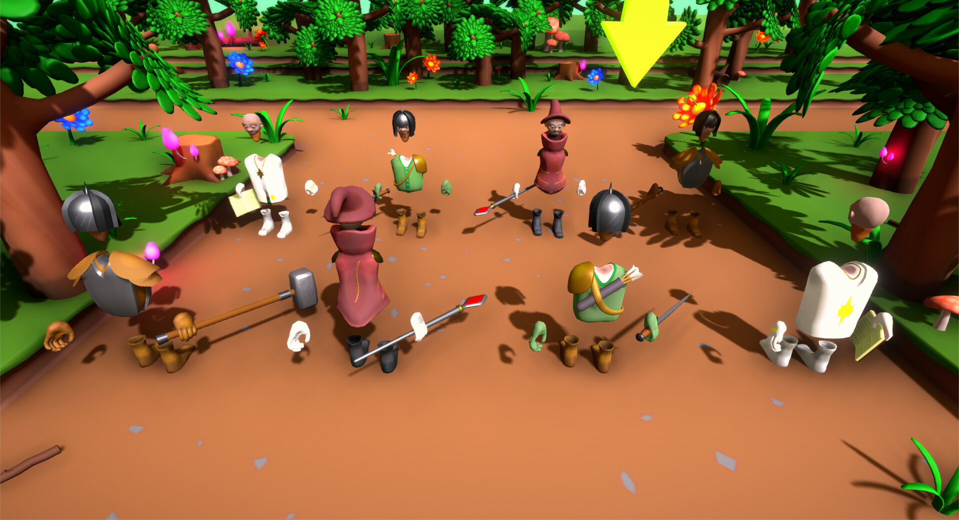 ArtStation - Heroes & Creatures - Demo, Props, Character, Post Process