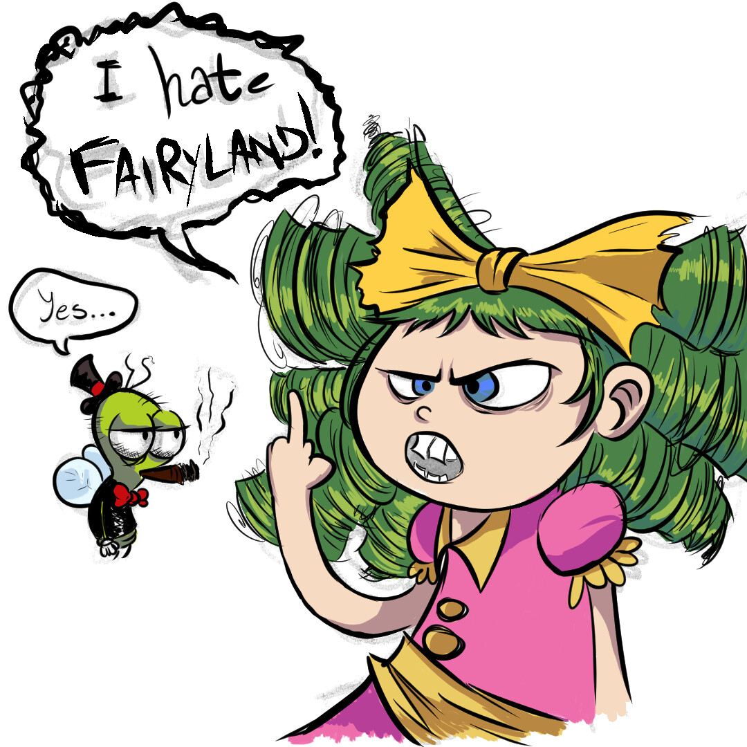 ArtStation - Gert I hate Fairyland