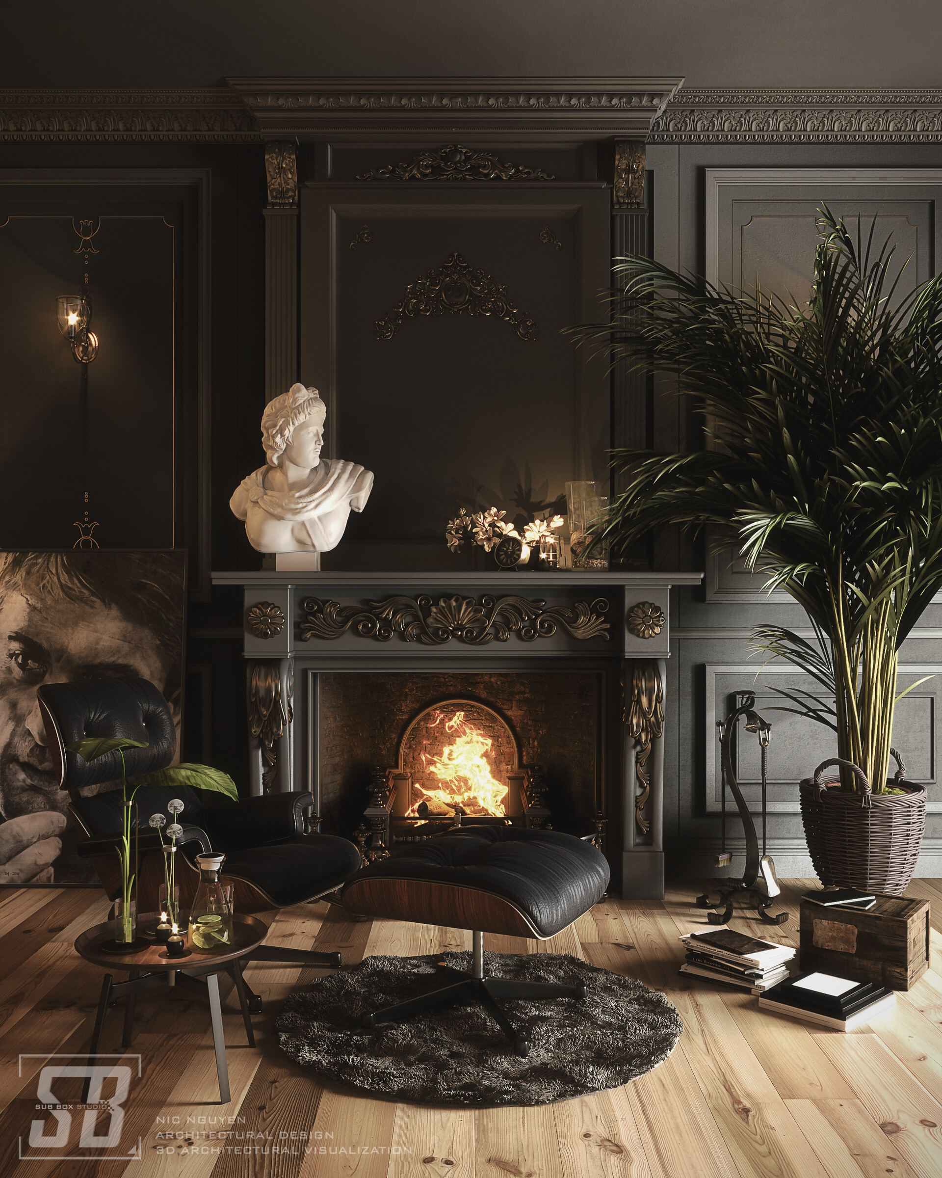 ArtStation - Black House I CGI