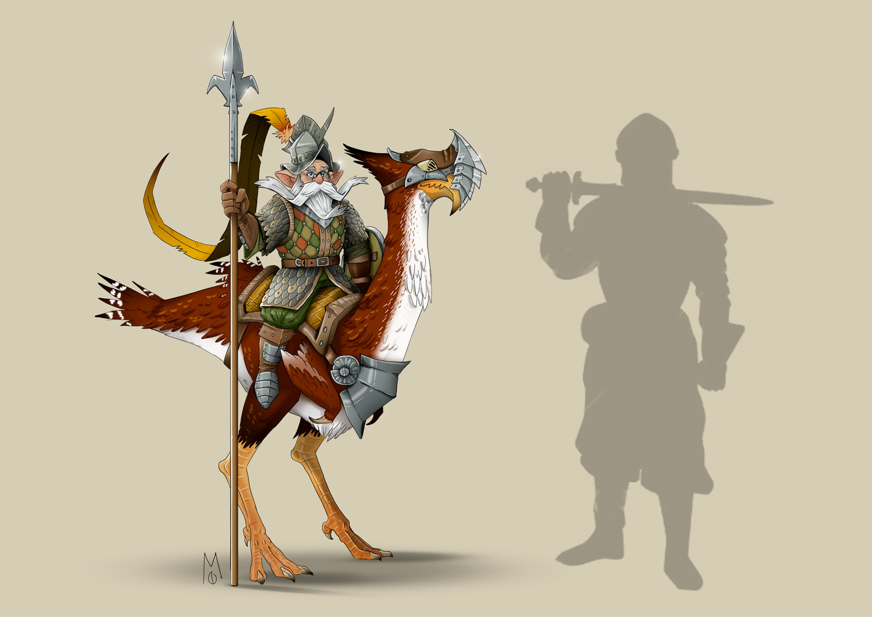 luca Mosqa - Gnome Ranger-Knight