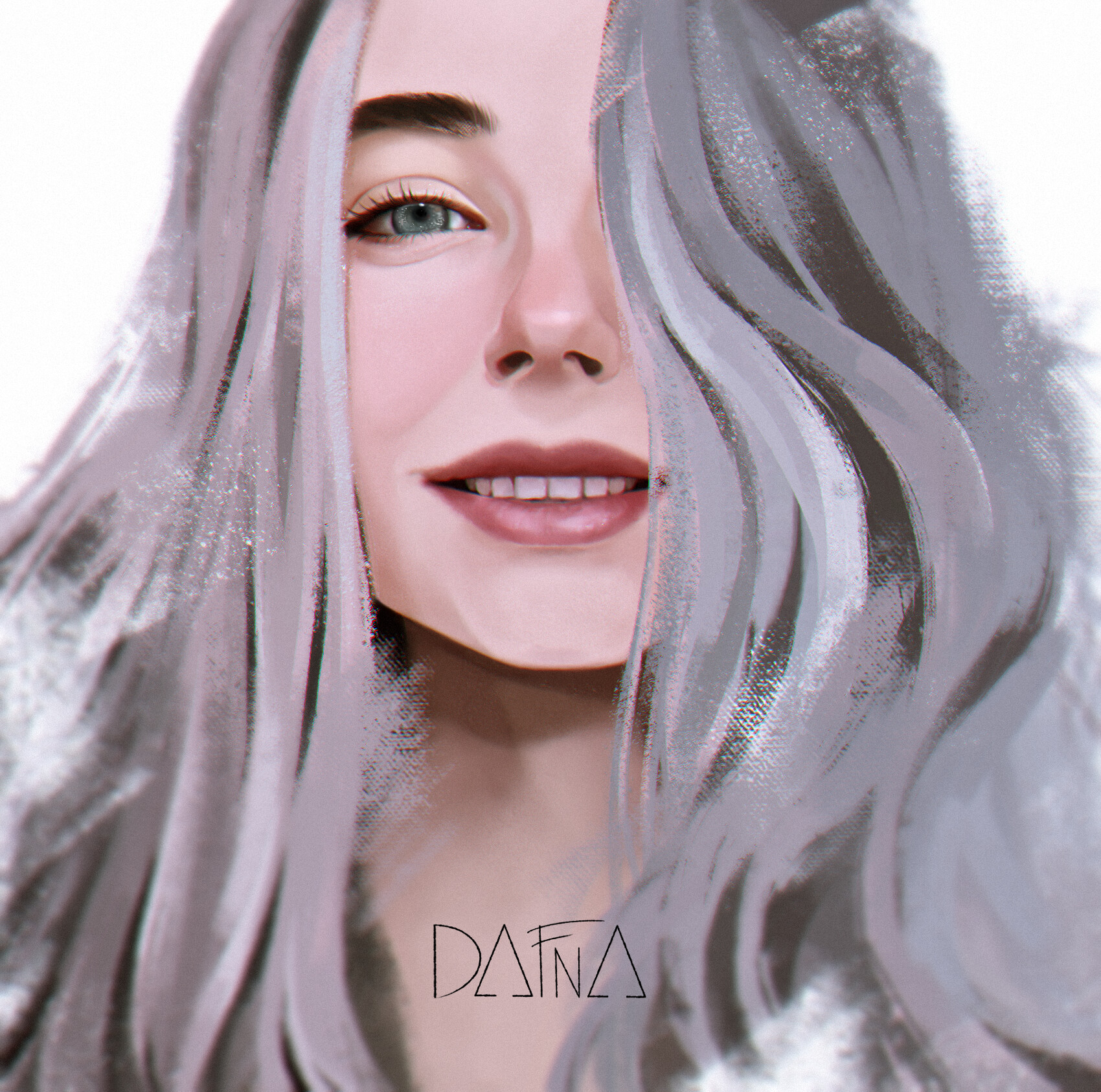ArtStation - Grey hair