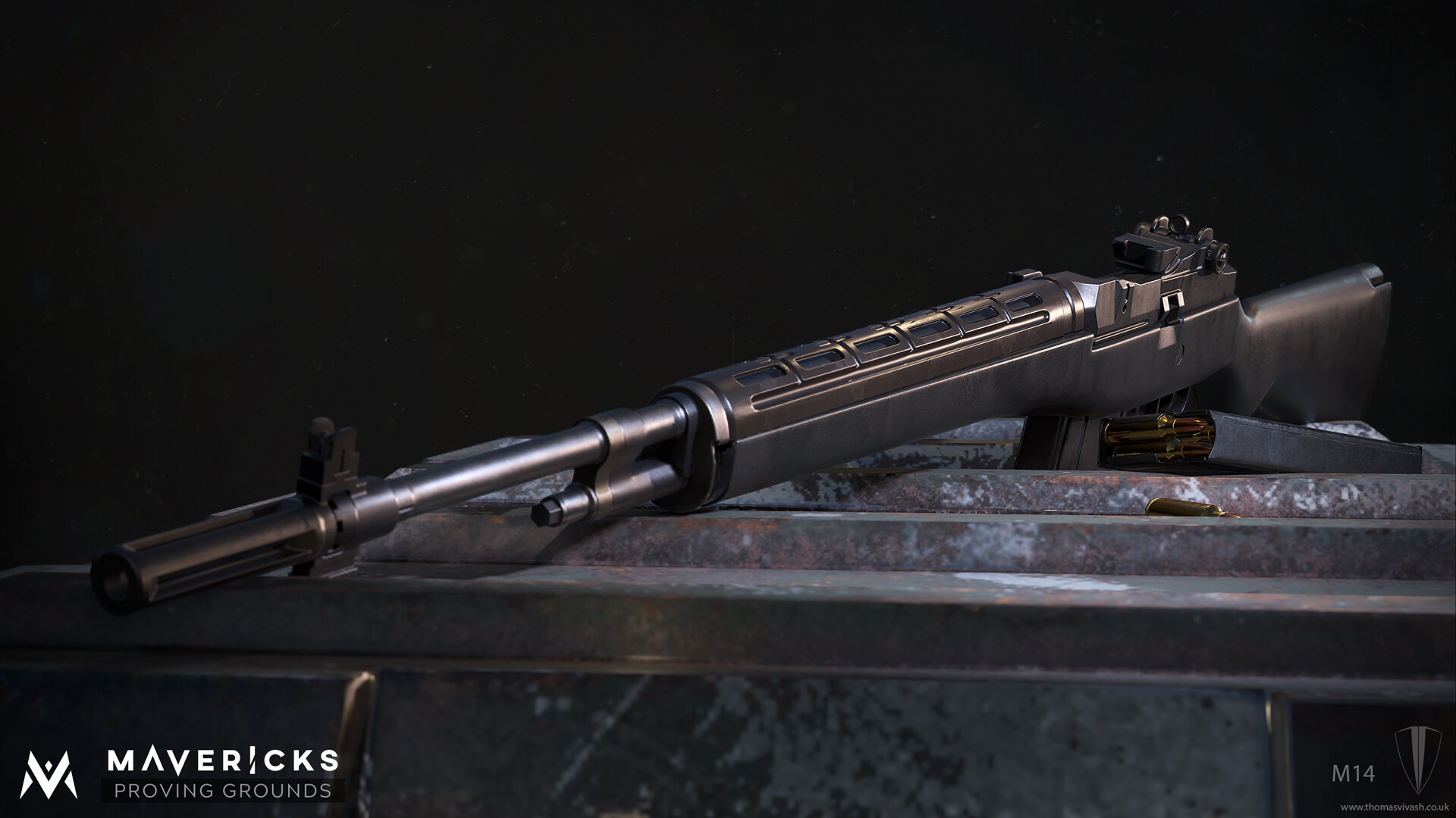 Thomas Vivash - Mavericks: Proving Grounds - M14E2/M14 Variants