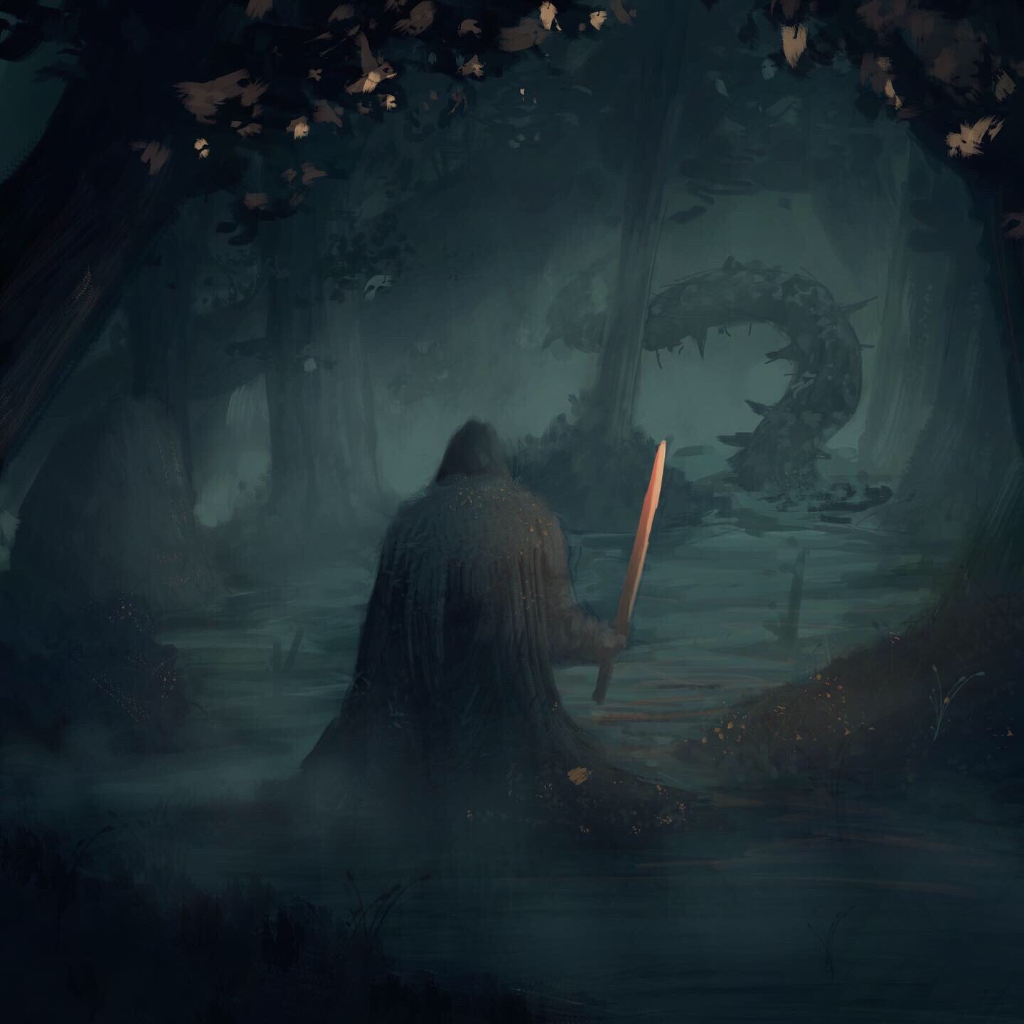 ArtStation - The swamp hunter