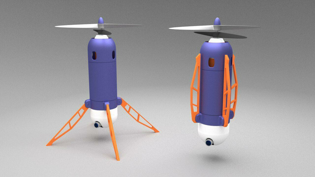 ArtStation - Concept VTOL UAV
