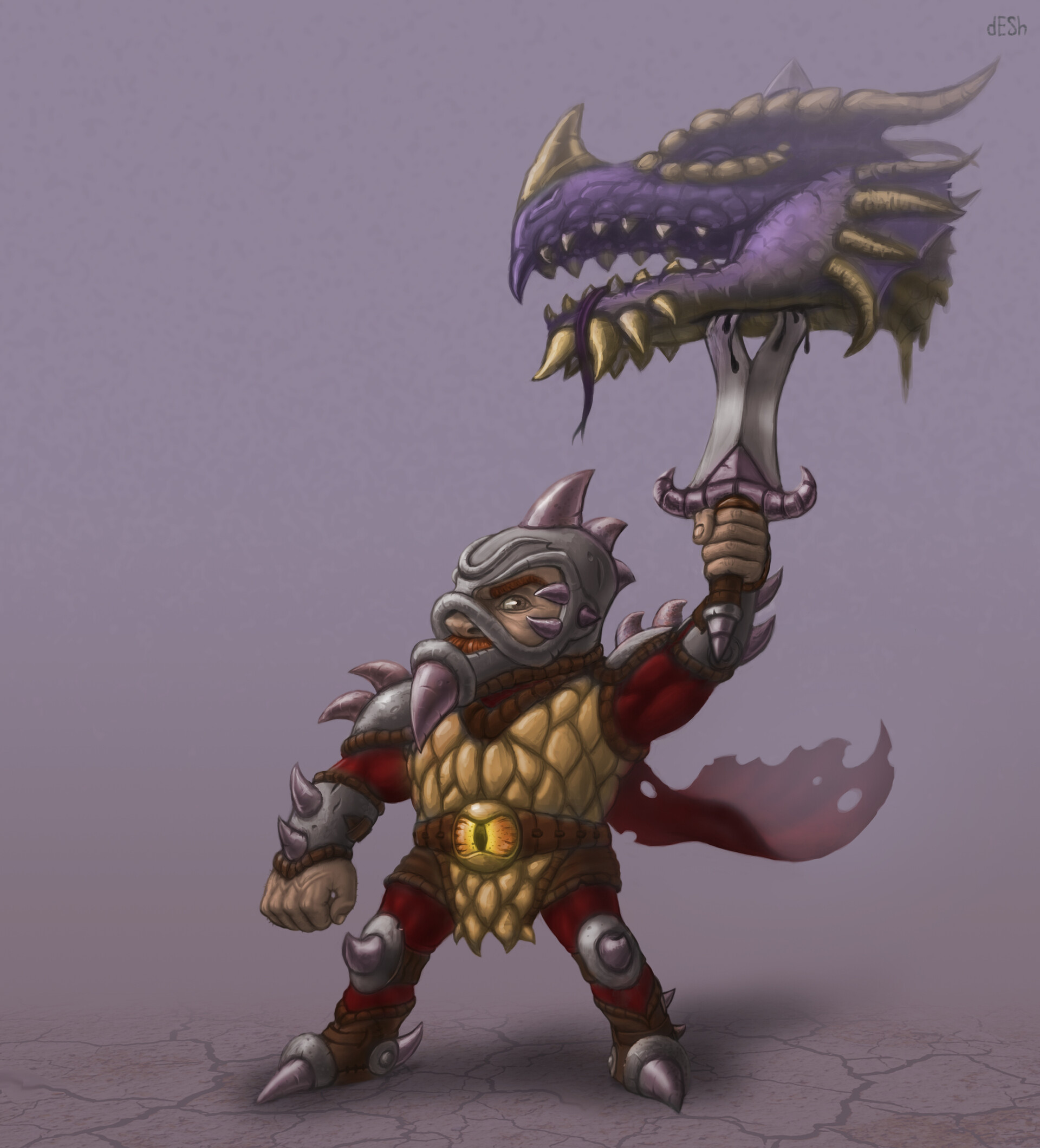 ArtStation - Dragon hunter