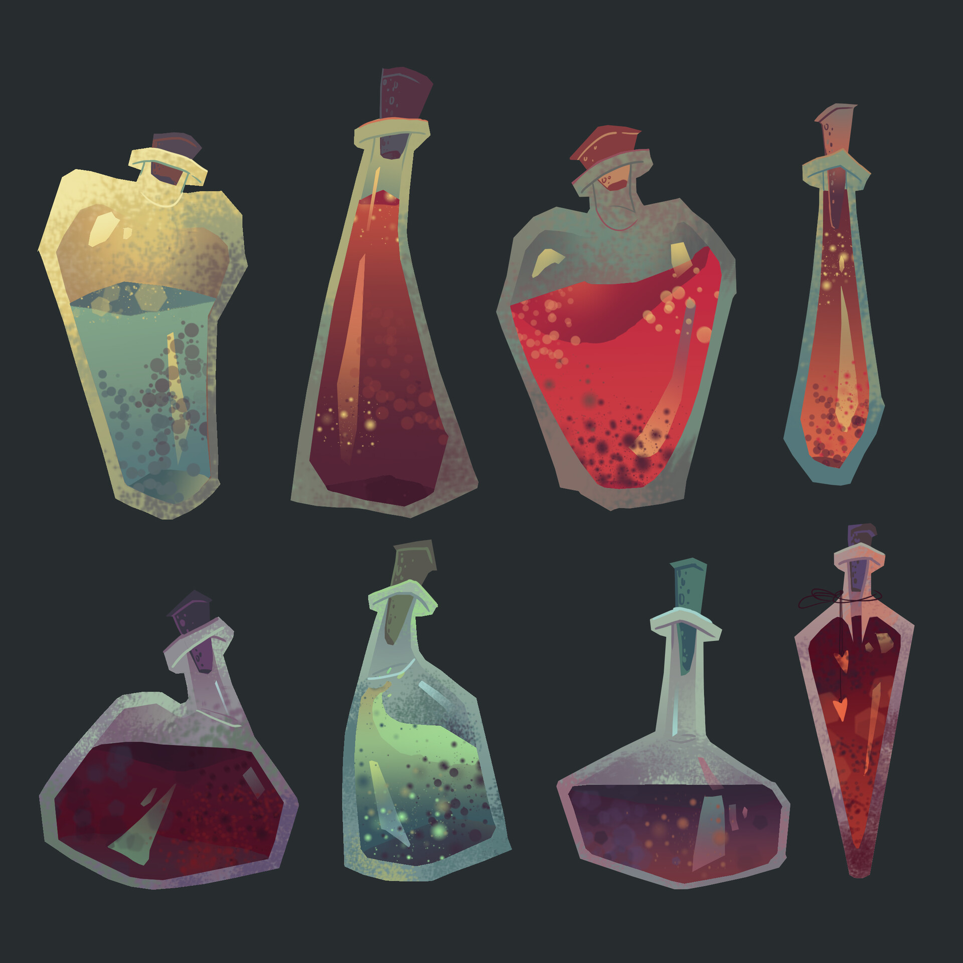 ArtStation - witch laboratory parts
