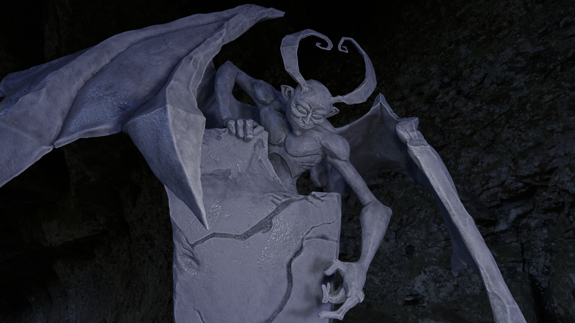 ArtStation - Gargoyle Portal Sculpt