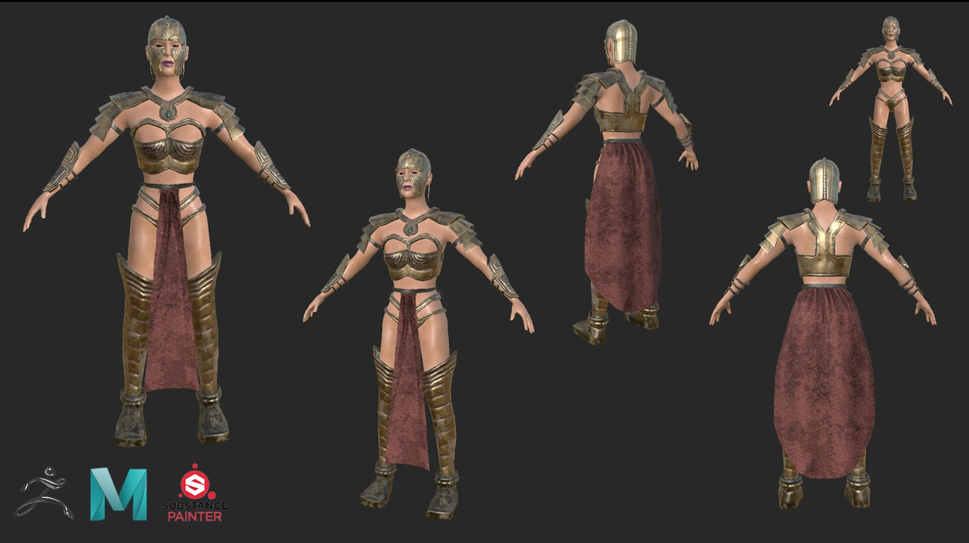 ArtStation - Warrior Woman