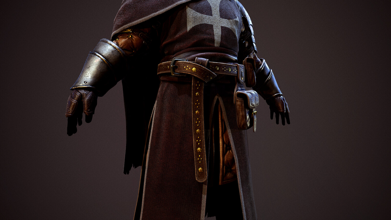 Oliver Spasovski - Rogue Templar Red Armor (Realtime Character)