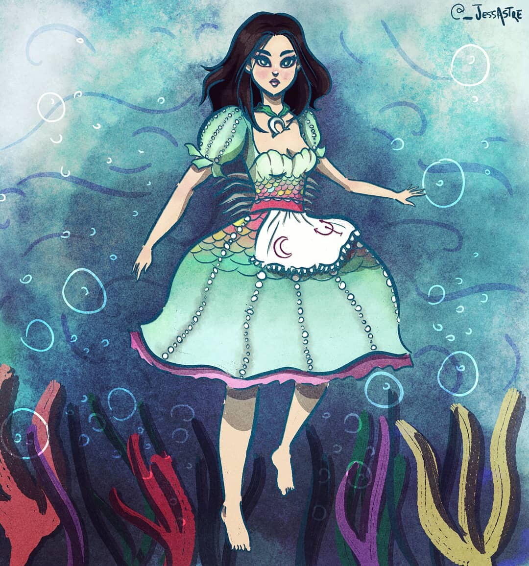 Alice Madness Returns Siren Dress