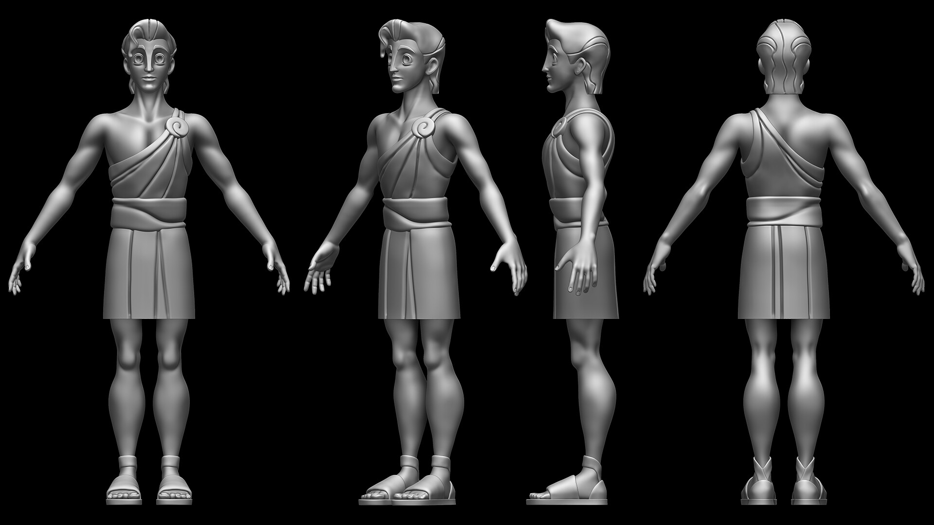 Sandra Rodríguez - Disney - Young Hercules FanArt