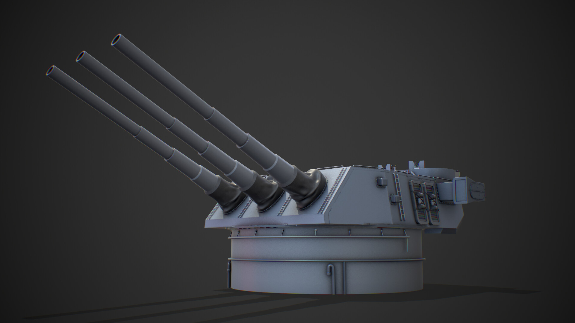 Danny Kursteiner - USS Iowa Battleship Project WIP - 16"/50 Caliber ...