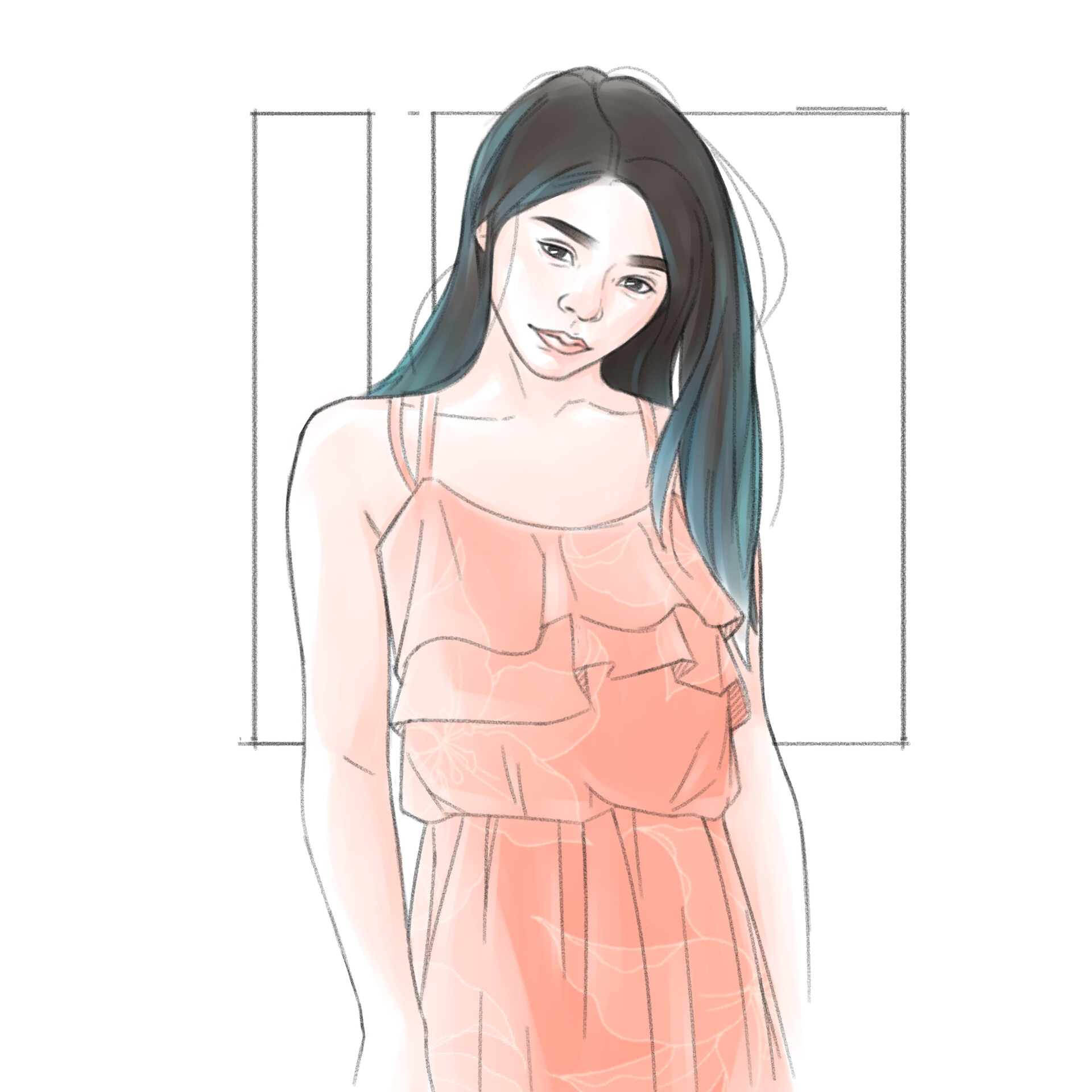 ArtStation - Girls Sketches 02