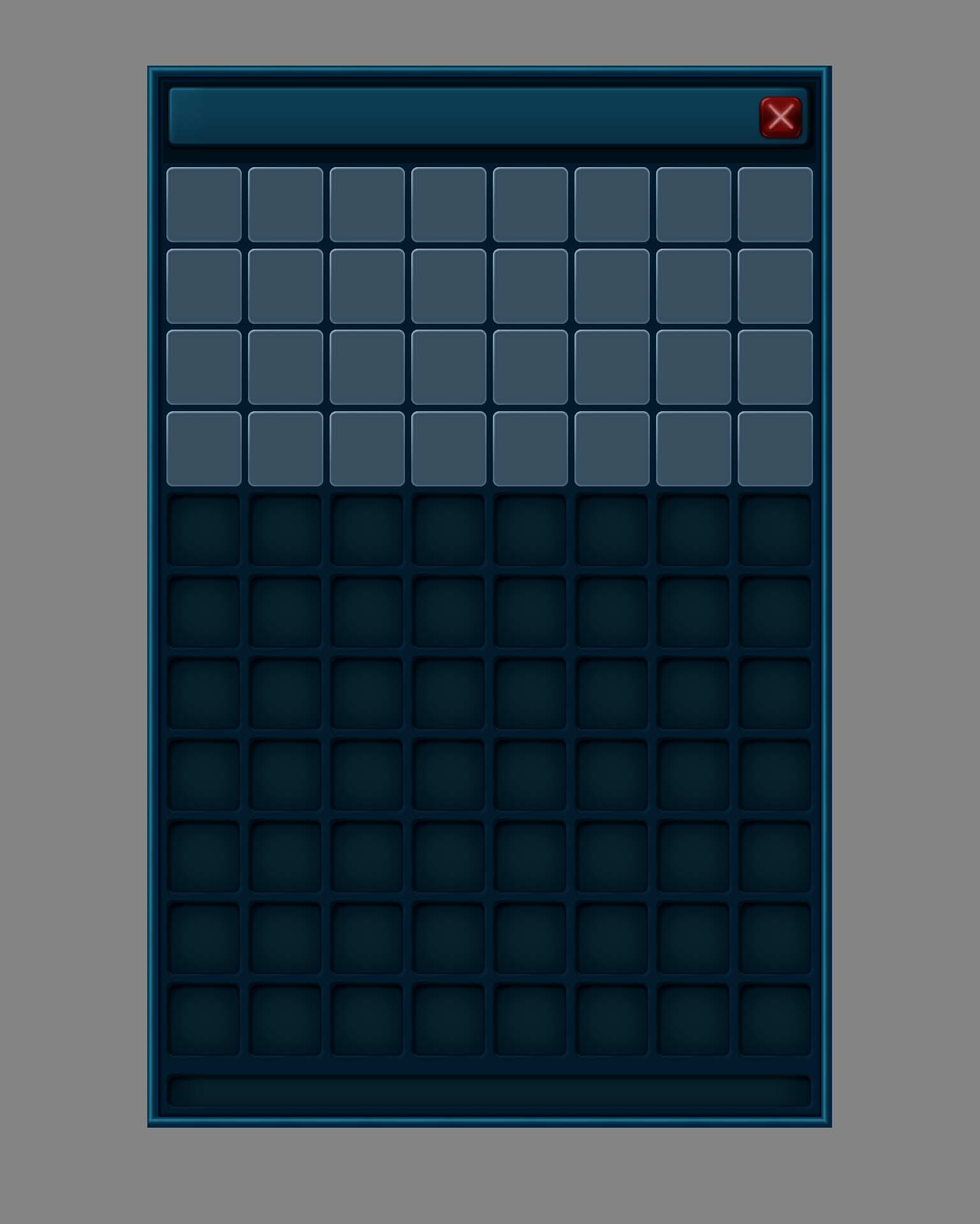 ArtStation - RPG inventory