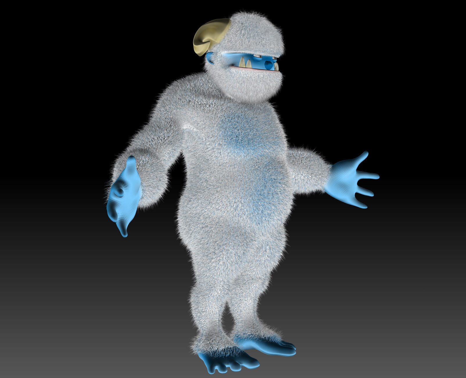 ArtStation - Yeti WIP