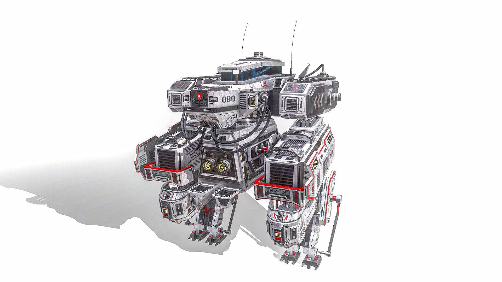 RenderHub - Sci-Fi Mech