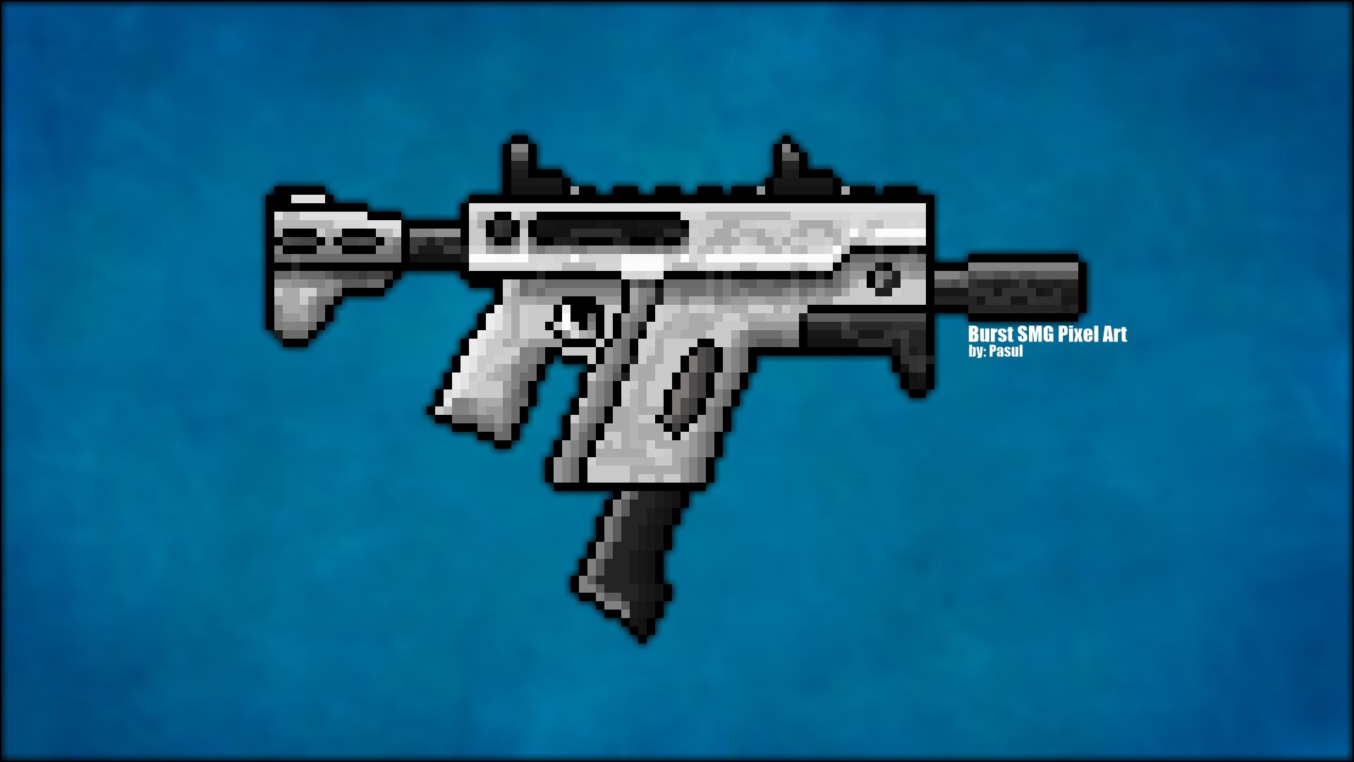 ArtStation - Burst SMG Pixel Art