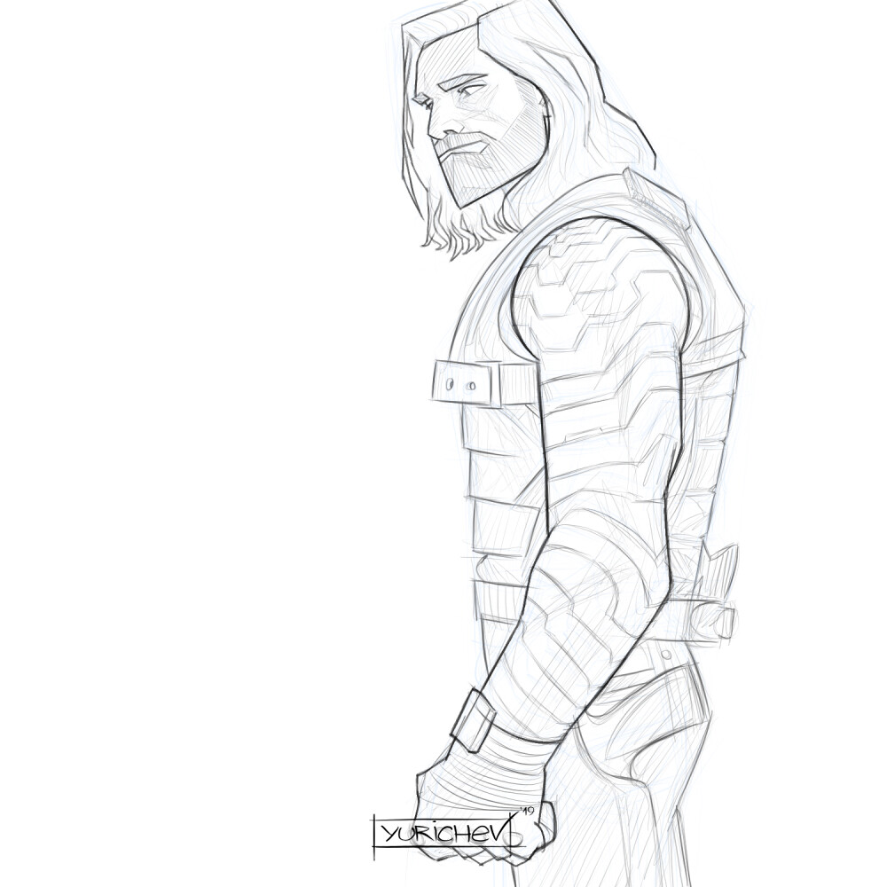 sebastian stan coloring pages