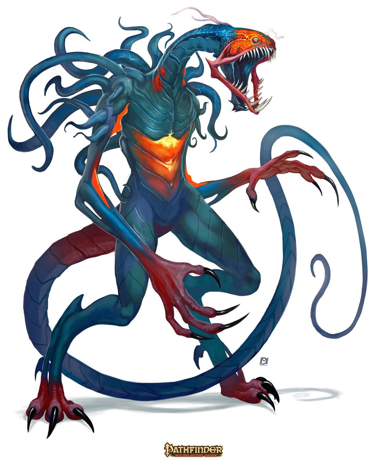 ArtStation - Paizo's Pathfinder Bestiary- 2nd Edition contributions