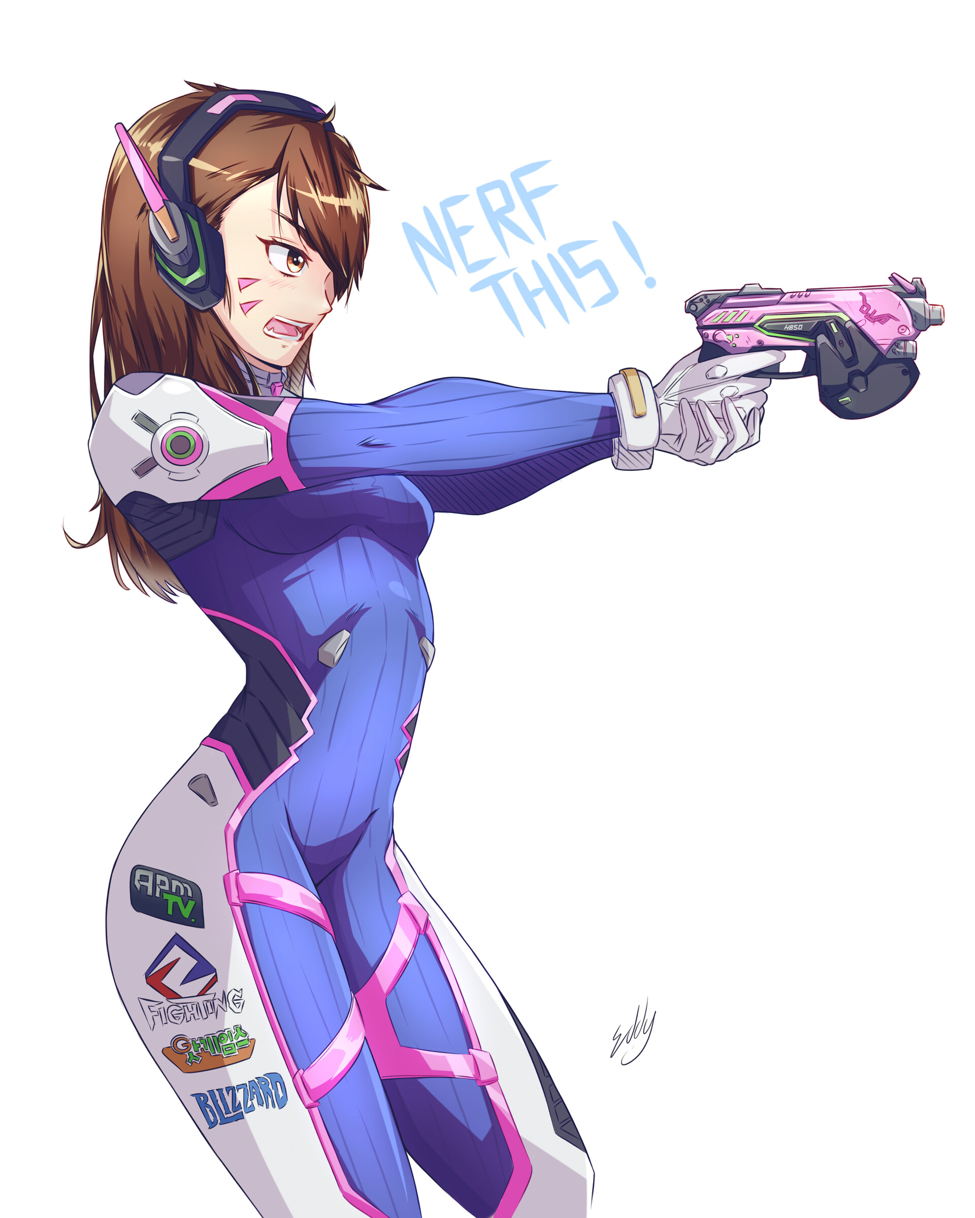 ArtStation - D.va Fanart