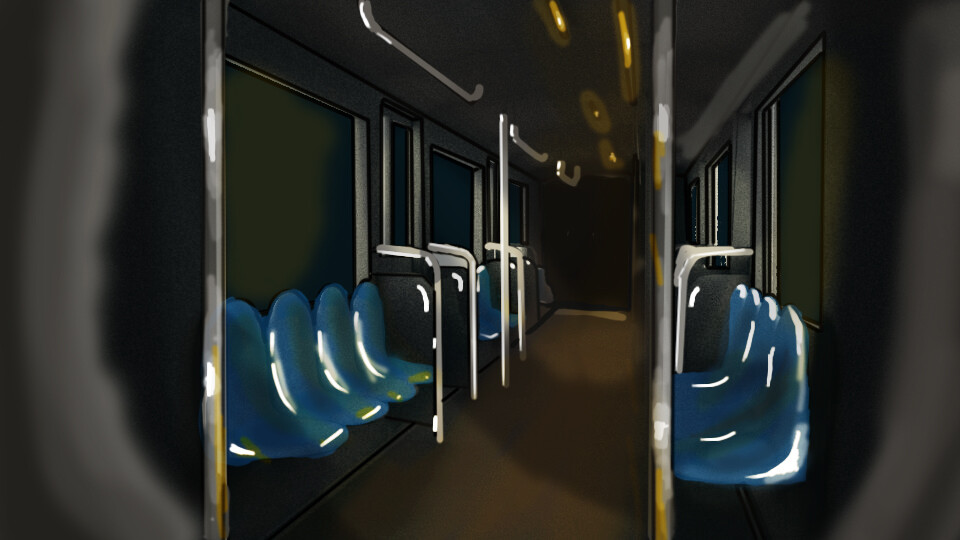 Gerardo Mata - Rendering and texturing of a "subway vagon"